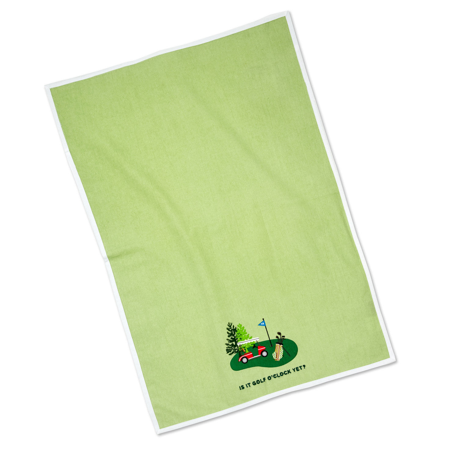 Golf O'Clock Tea Towel, 18x26 - Kitchen Linens | Hallmark