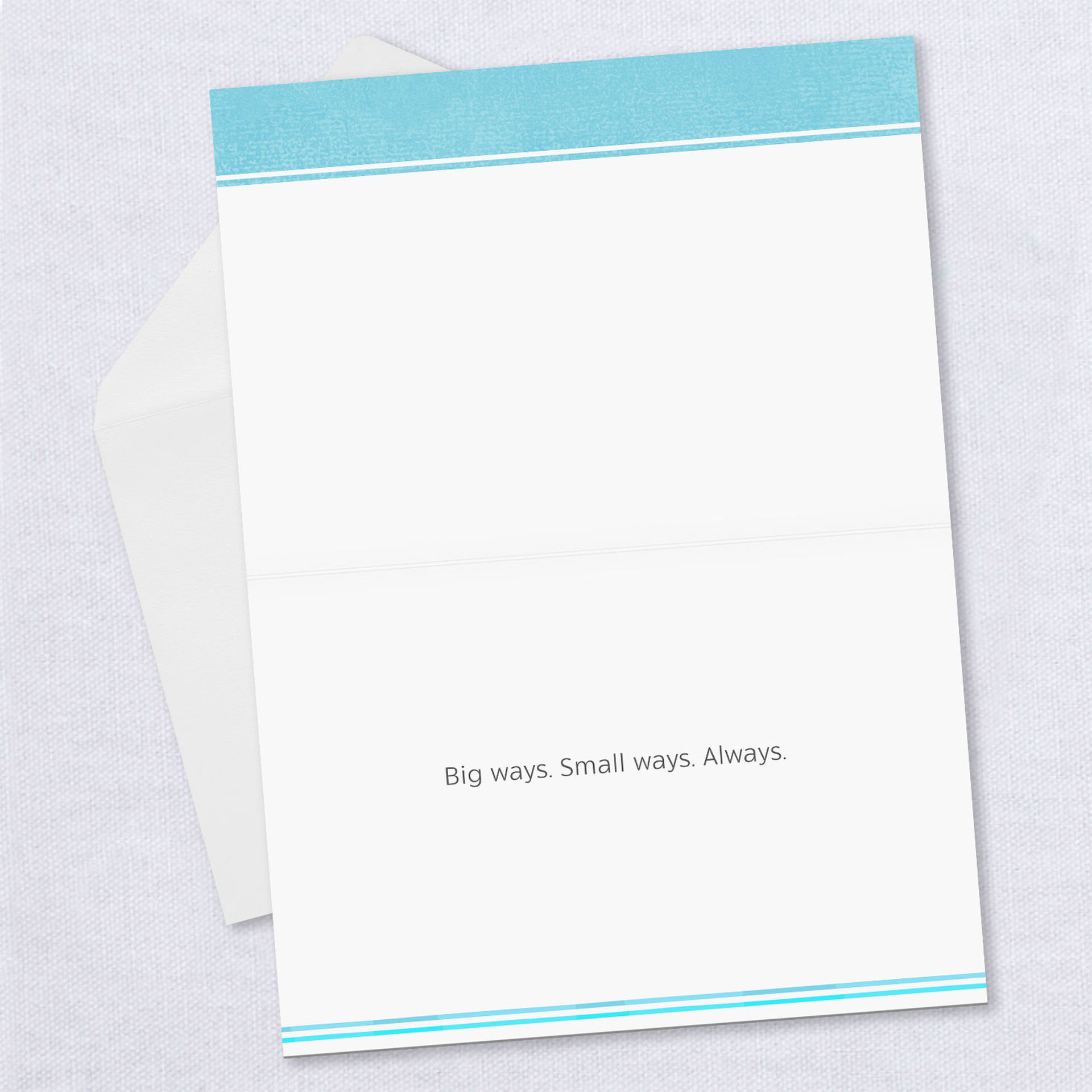 Personalized Rainbow Lettering Love Photo Card - Greeting Cards - Hallmark