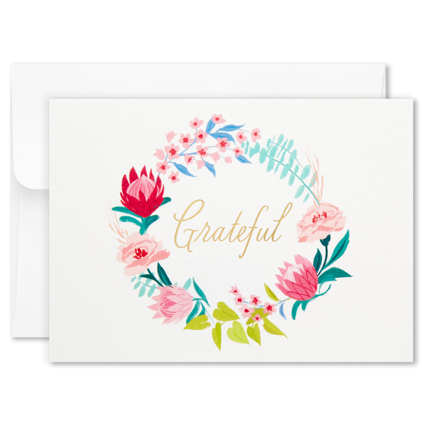Pretty Floral Assorted Blank Thank-You Notes, Box of 24 - Note Cards ...