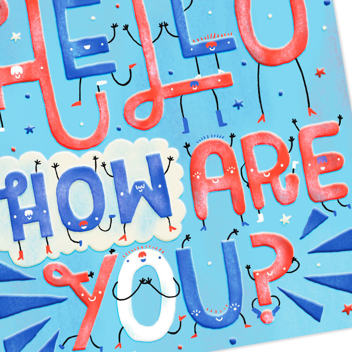 Hey! Hi! Hello! Blank Card - Greeting Cards - Hallmark