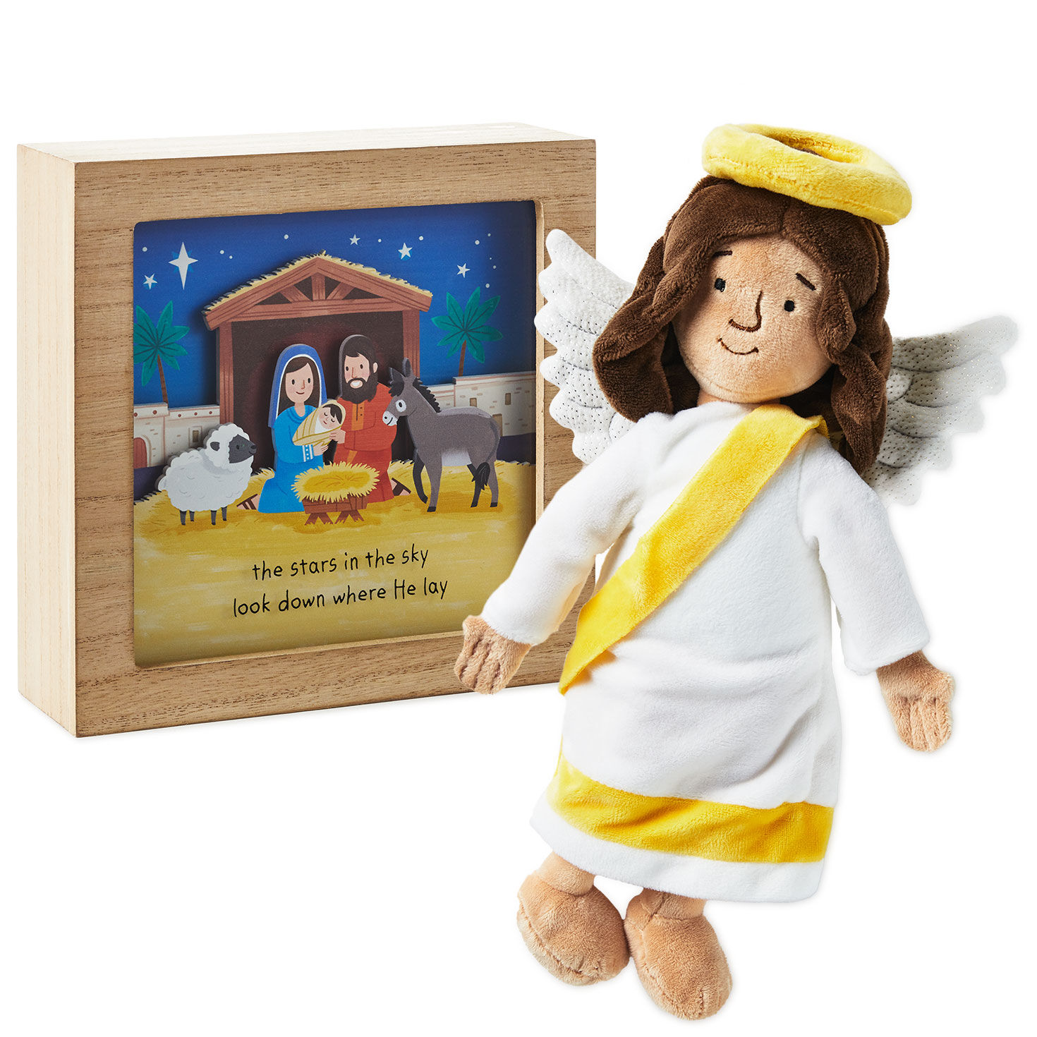 A Child Is Born: Angel and Nativity Gift Set - Hallmark US OneSite ...