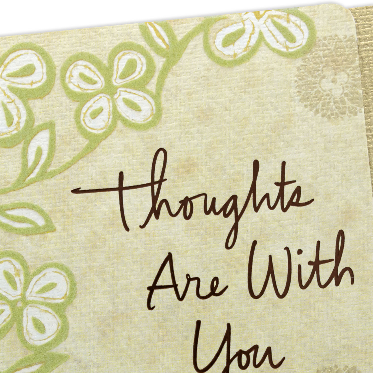 Comforting Thoughts Are With You Sympathy Card - Greeting Cards | Hallmark