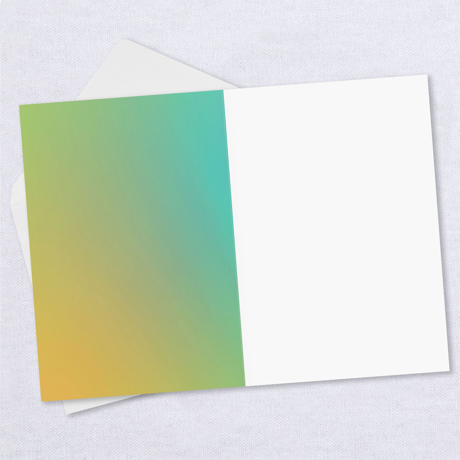 Personalized Rainbow Ombré Graduation Photo Card - Greeting Cards ...