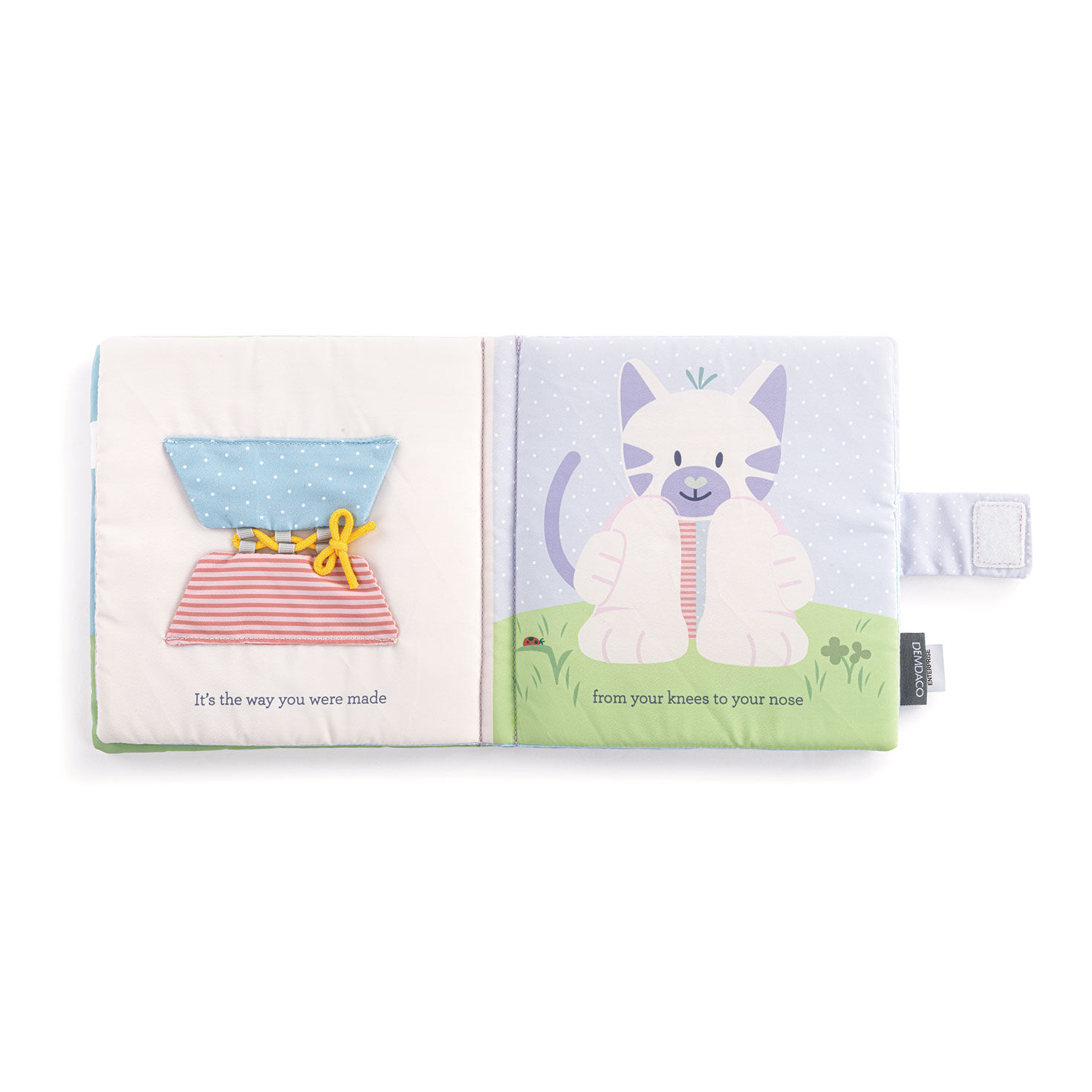 Demdaco Oh, How Special You Are! Cloth Activity Book With Kitty - Cloth ...