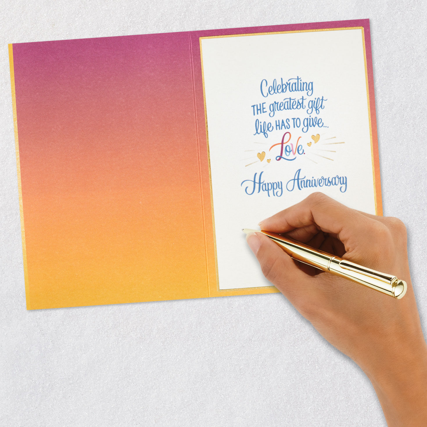 Love Is the Greatest Gift Anniversary Card - Greeting Cards | Hallmark