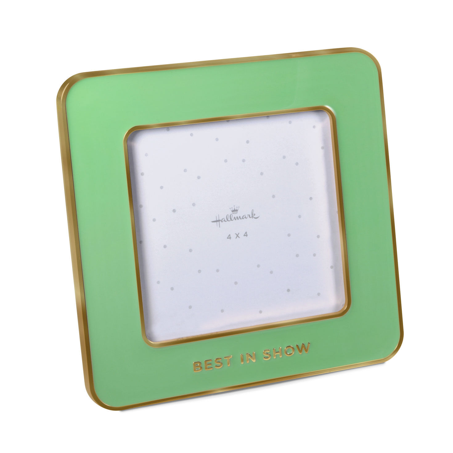 Best in Show Green Enamel Picture Frame, 4x4 - Picture Frames | Hallmark