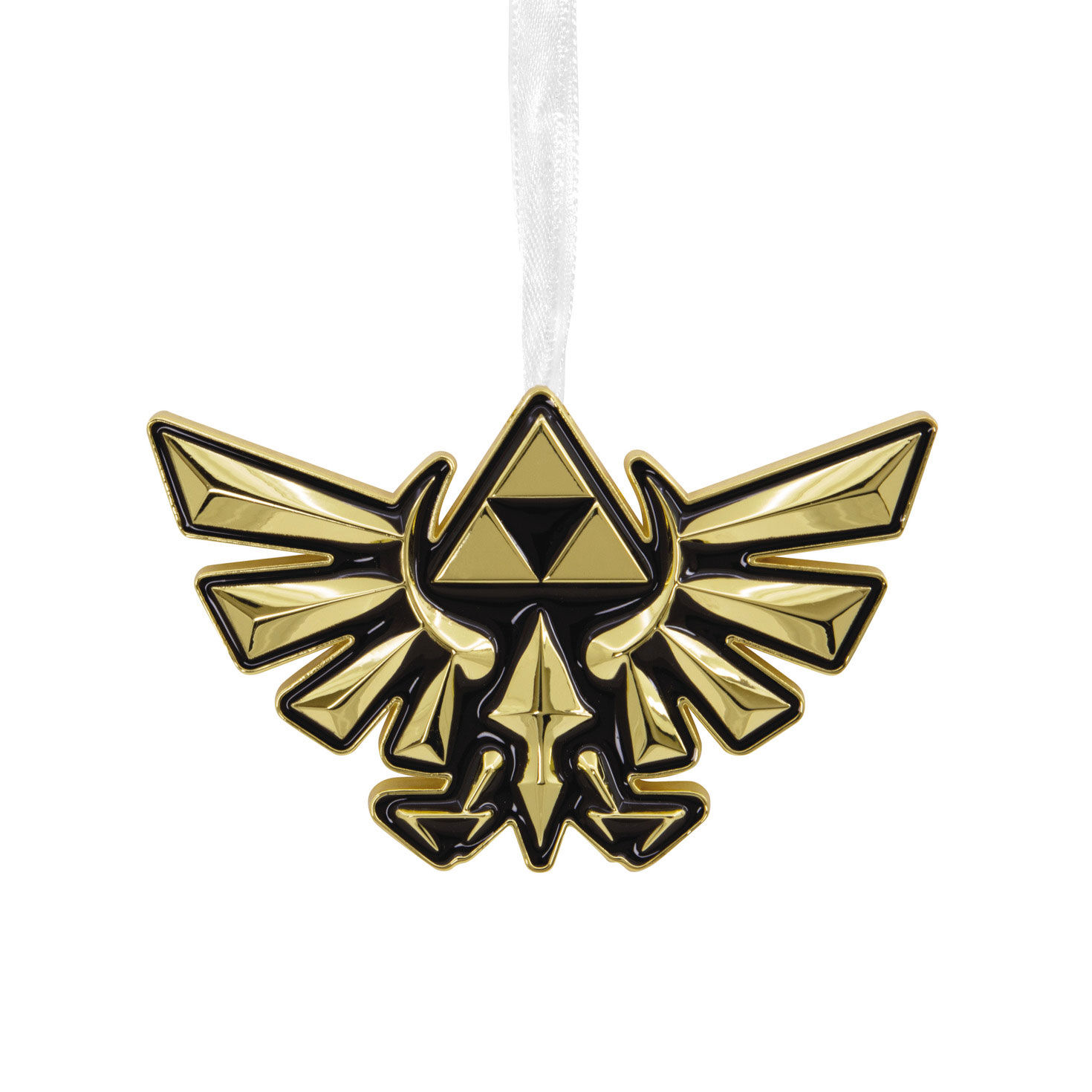 Nintendo The Legend of Zelda™ Crest of Hyrule Metal Hallmark Ornament ...