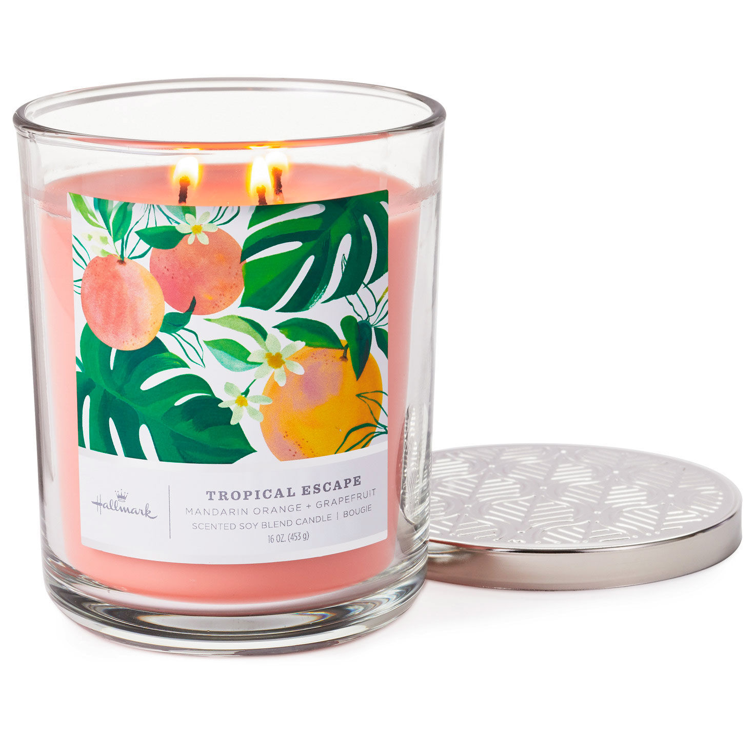 Tropical Escape 3-Wick Jar Candle, 16 oz. - Candles | Hallmark