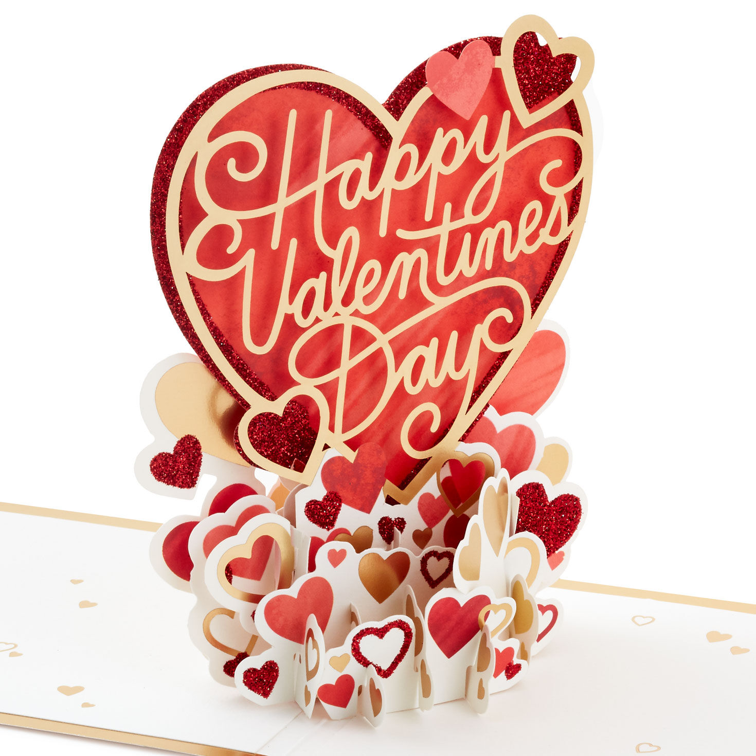 Happy Heart Day Pop-Up Valentine's Day Card - Greeting Cards - Hallmark
