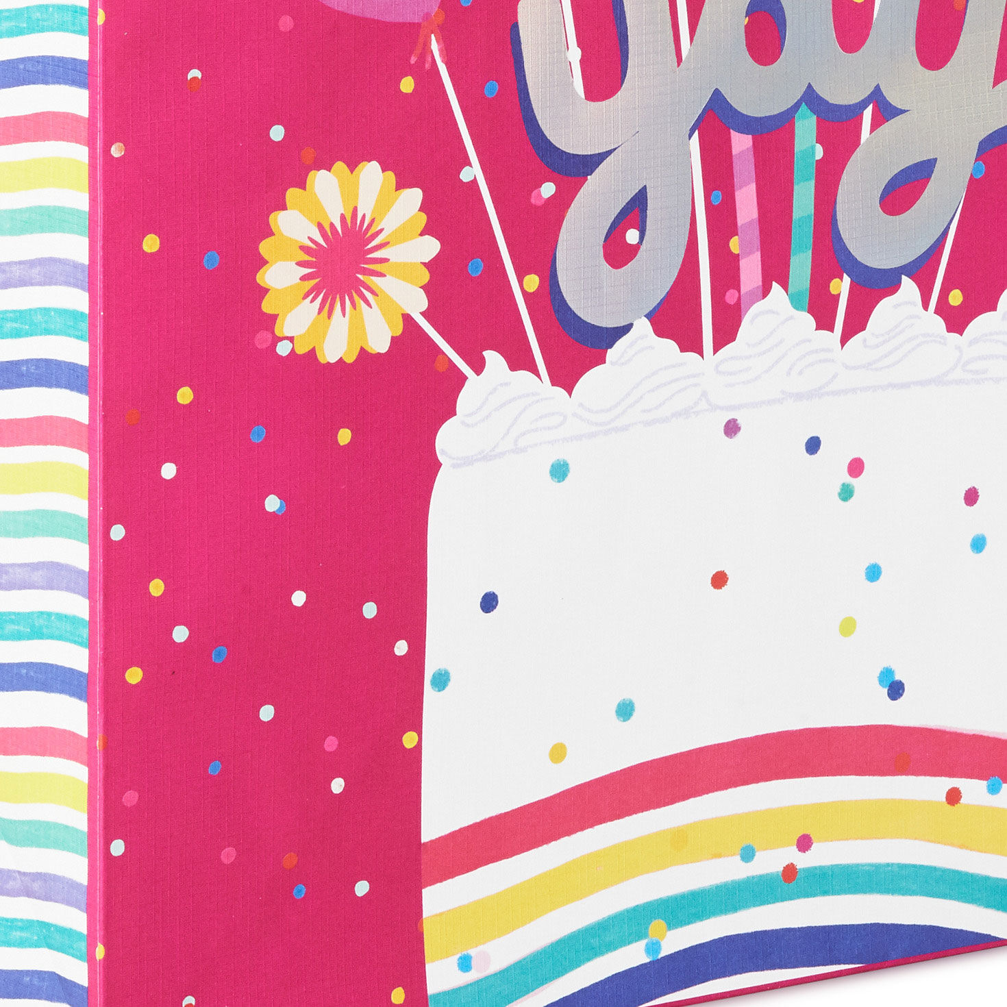 15" Yay Cake Extra-Deep Birthday Gift Bag - Gift Bags | Hallmark