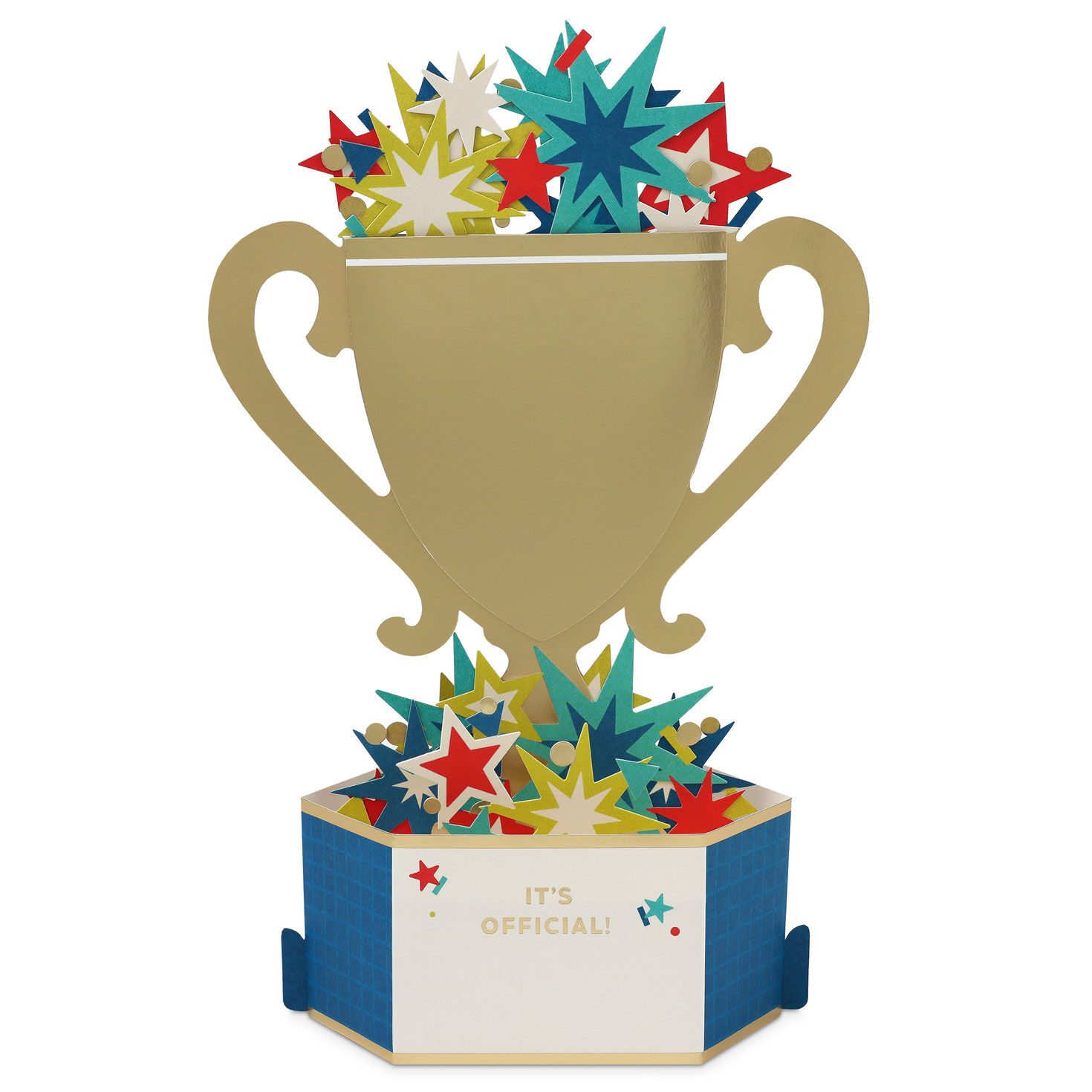 You're the Best Trophy Customizable 3D Pop-Up Card - Greeting Cards ...