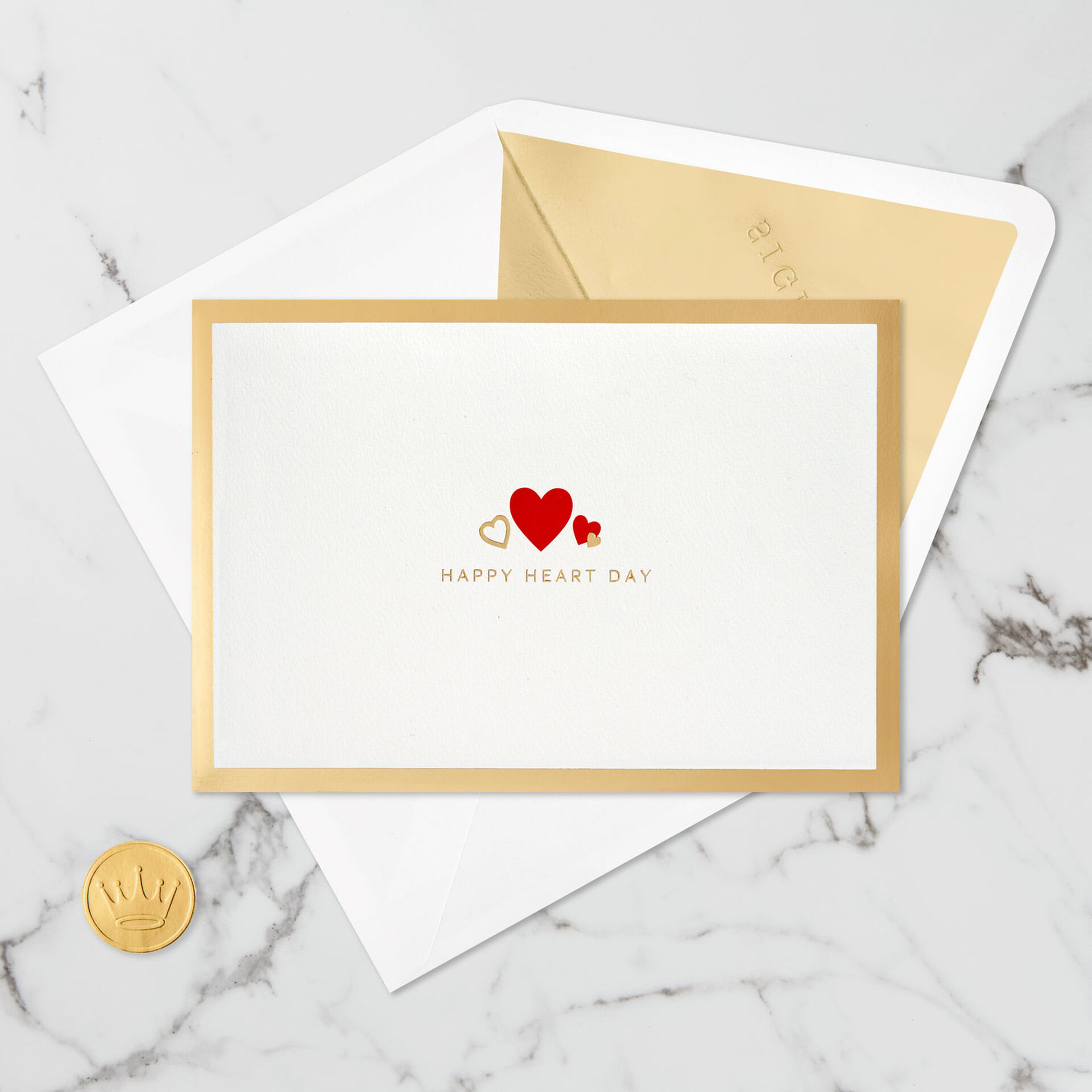 Happy Heart Day Pop-Up Valentine's Day Card - Greeting Cards - Hallmark