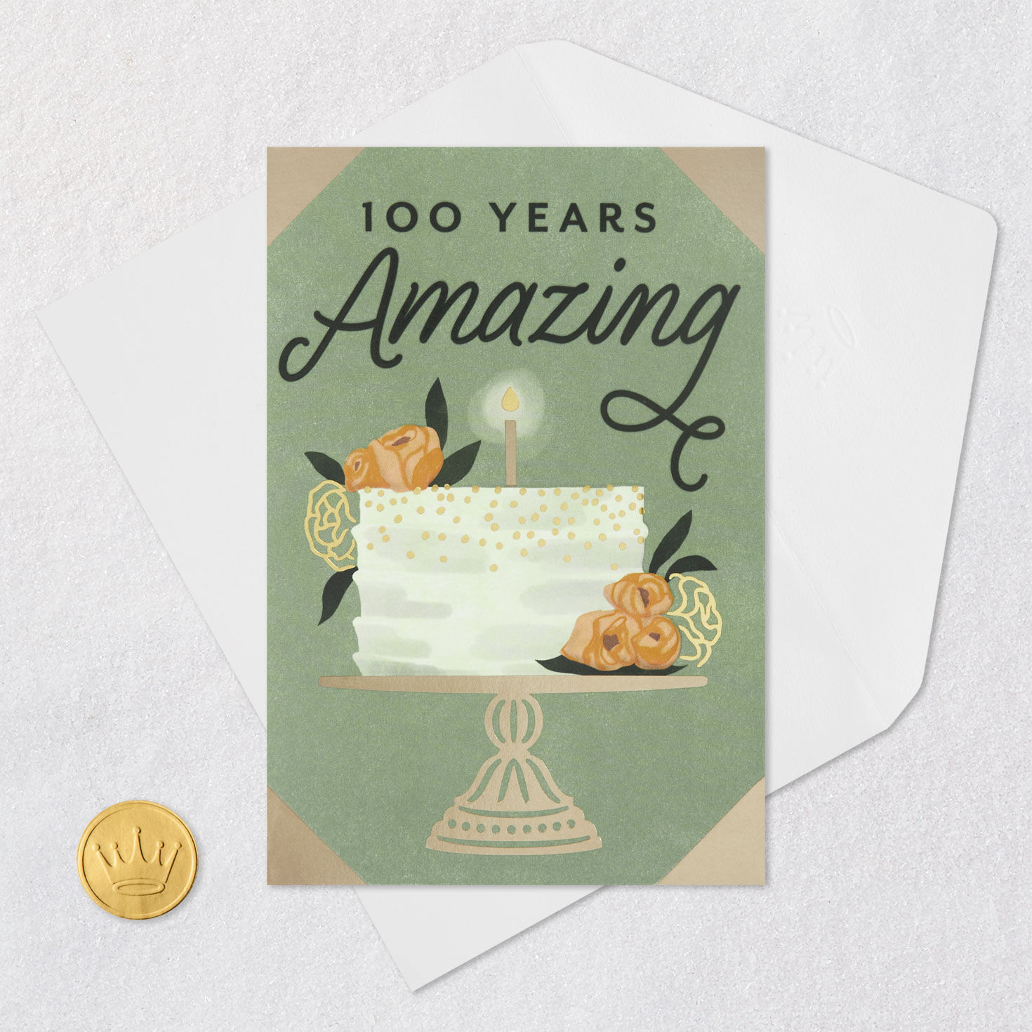 A Great Example of 100 Years Young 100th Birthday Card - Greeting Cards ...