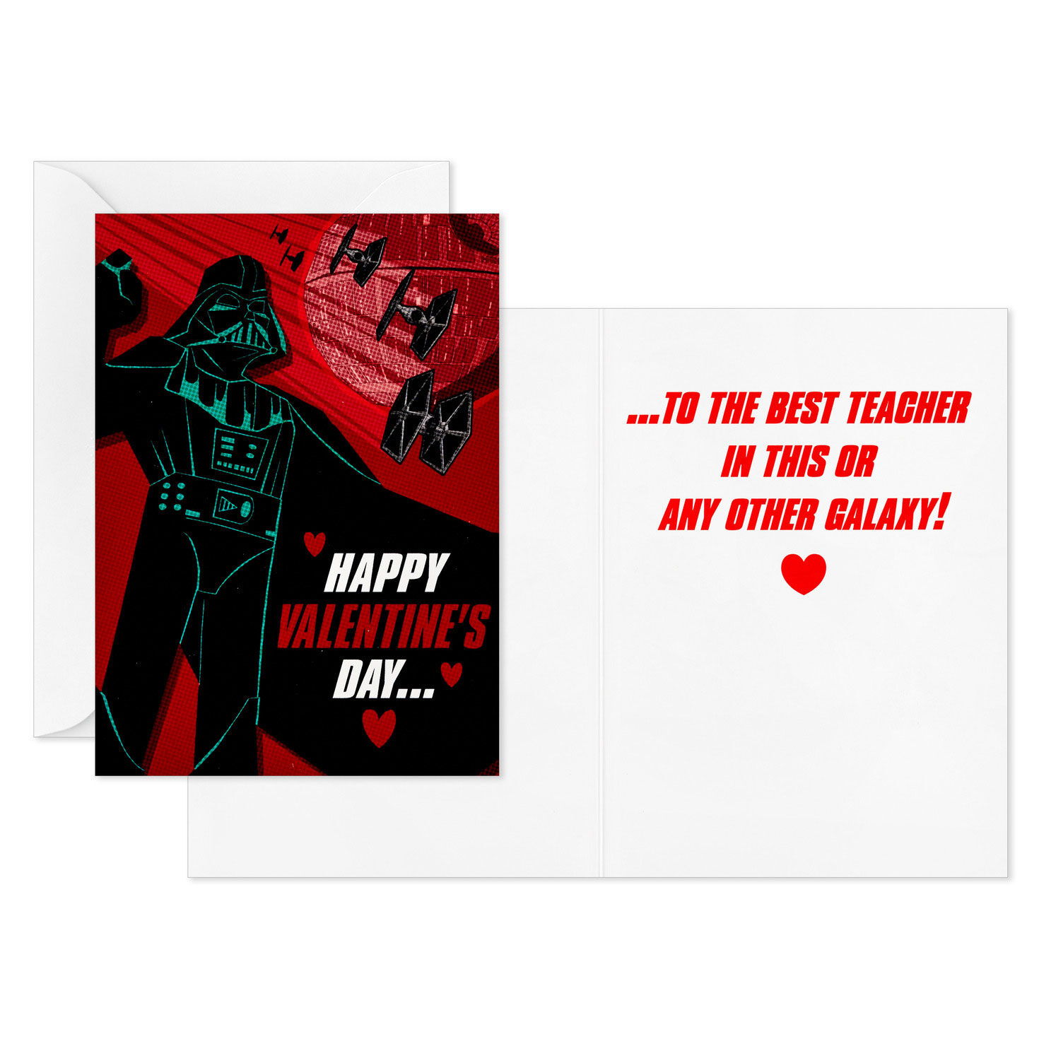 Star Wars™ Kids Classroom Valentines Set With Cards and Light-Up ...