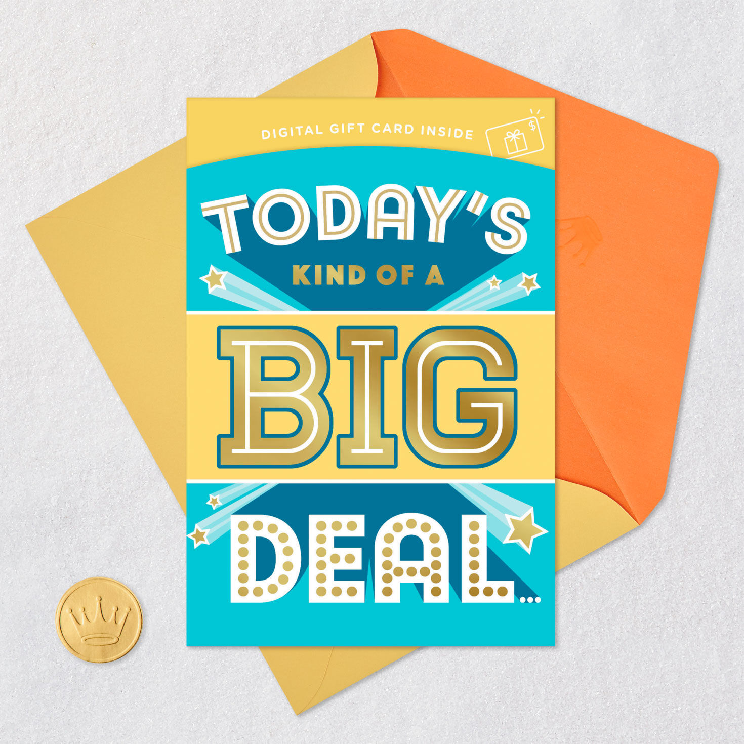You're Kind of a Big Deal Gift Card Greeting Birthday Card for Kids ...