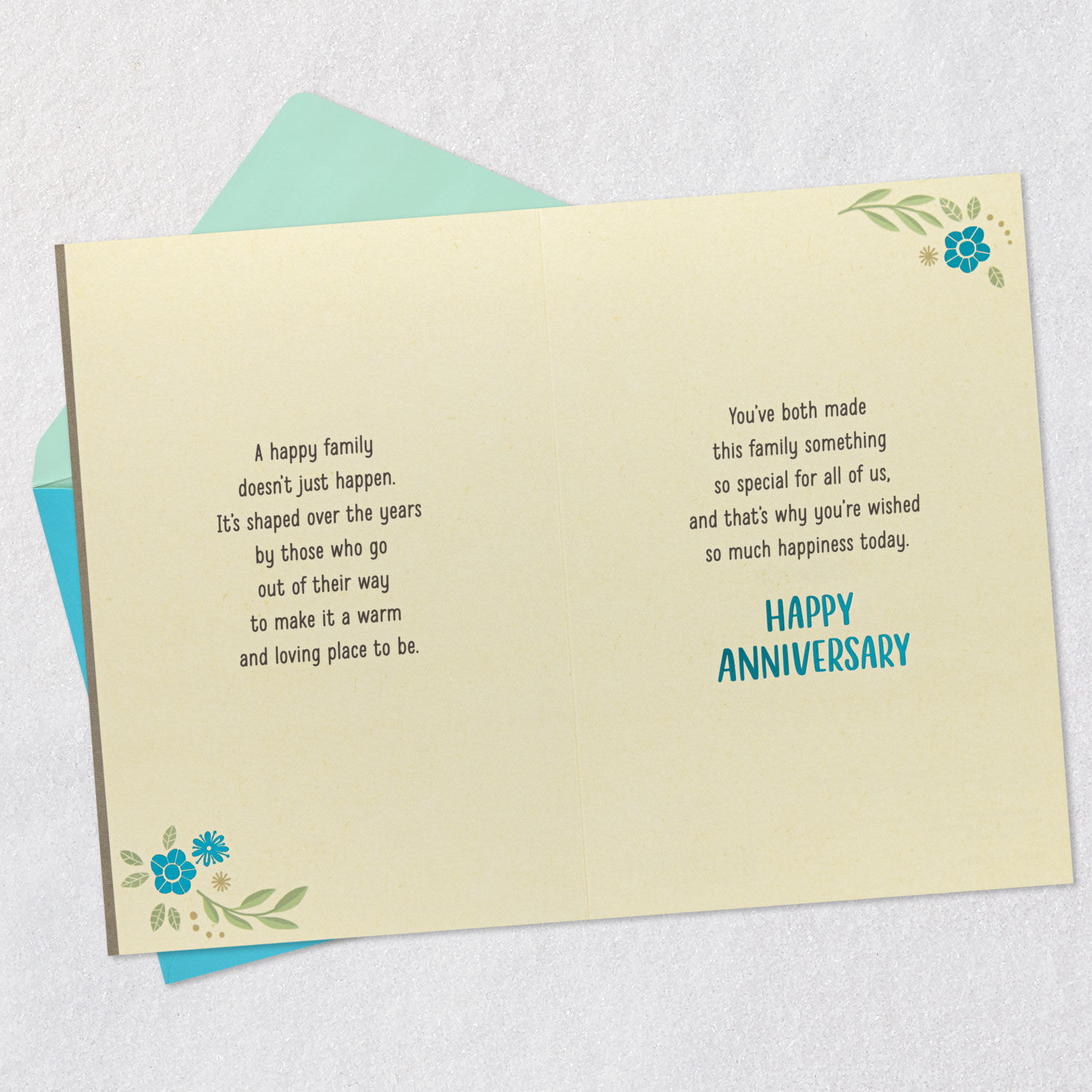 Disney You've Made This Family Special Anniversary Card for Parents ...