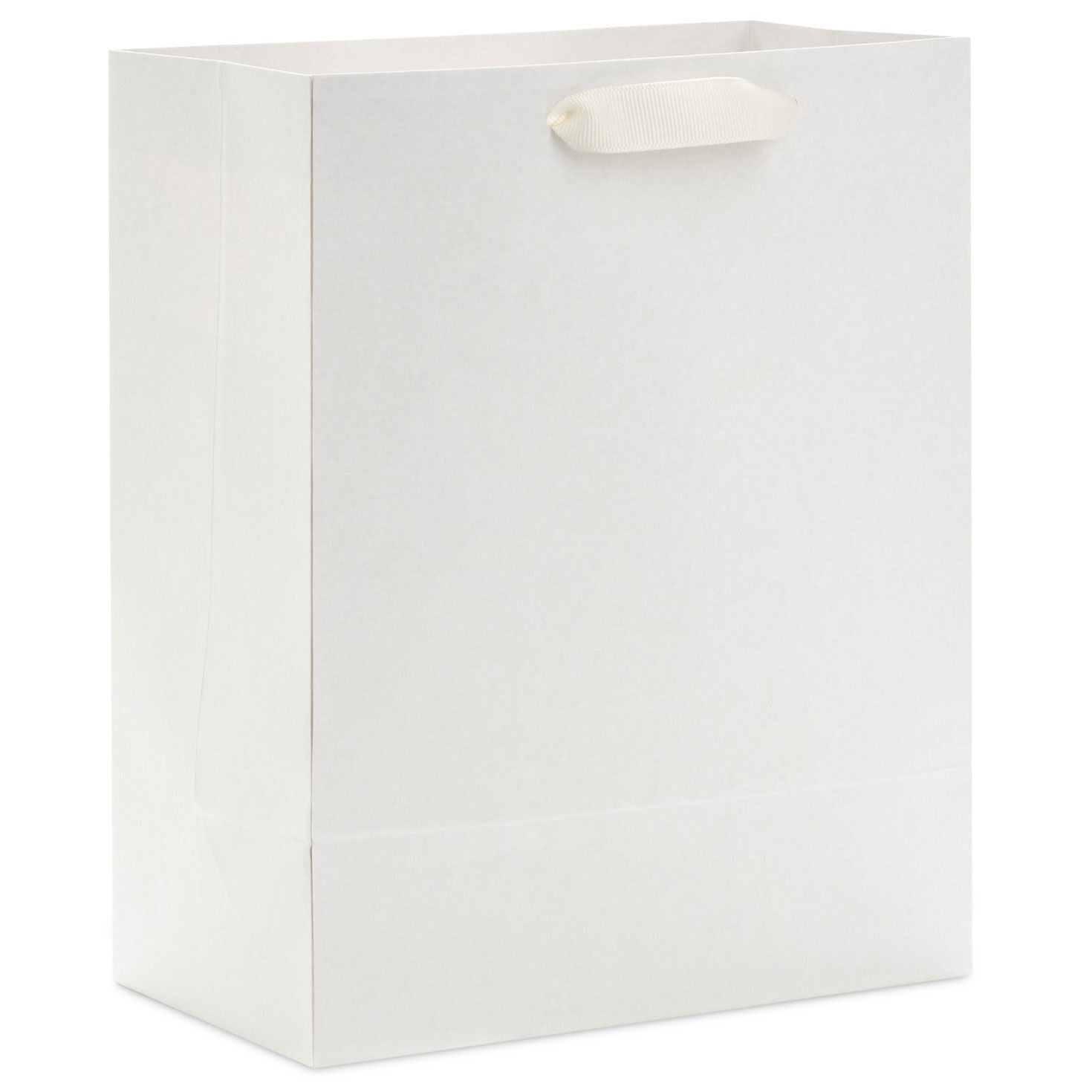 9.6" Solid White Medium Gift Bag - Gift Bags | Hallmark