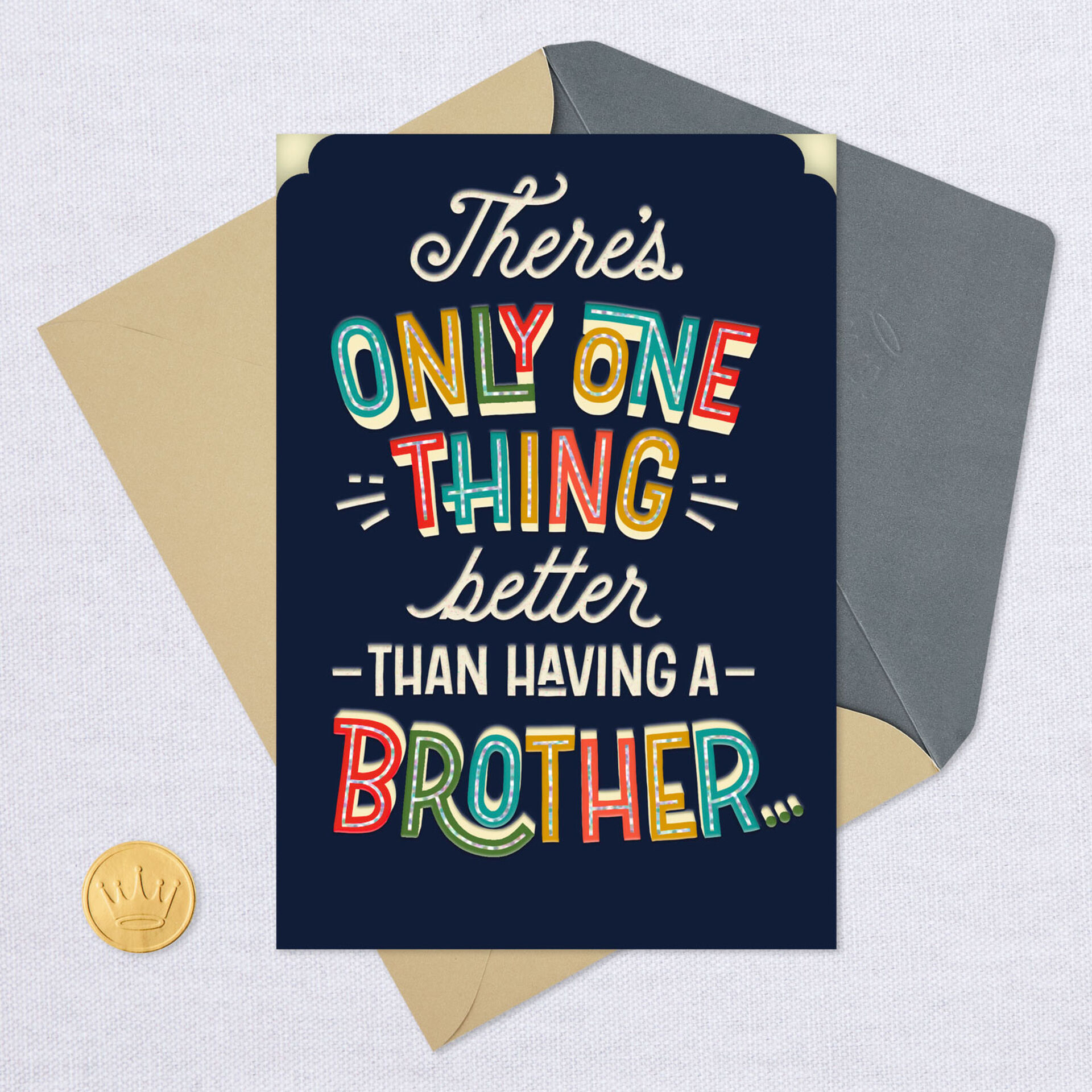 Like A Brother Birthday Card Greeting Cards Hallmark Like A Brother Birthday Card Greeting Cards Hallmark