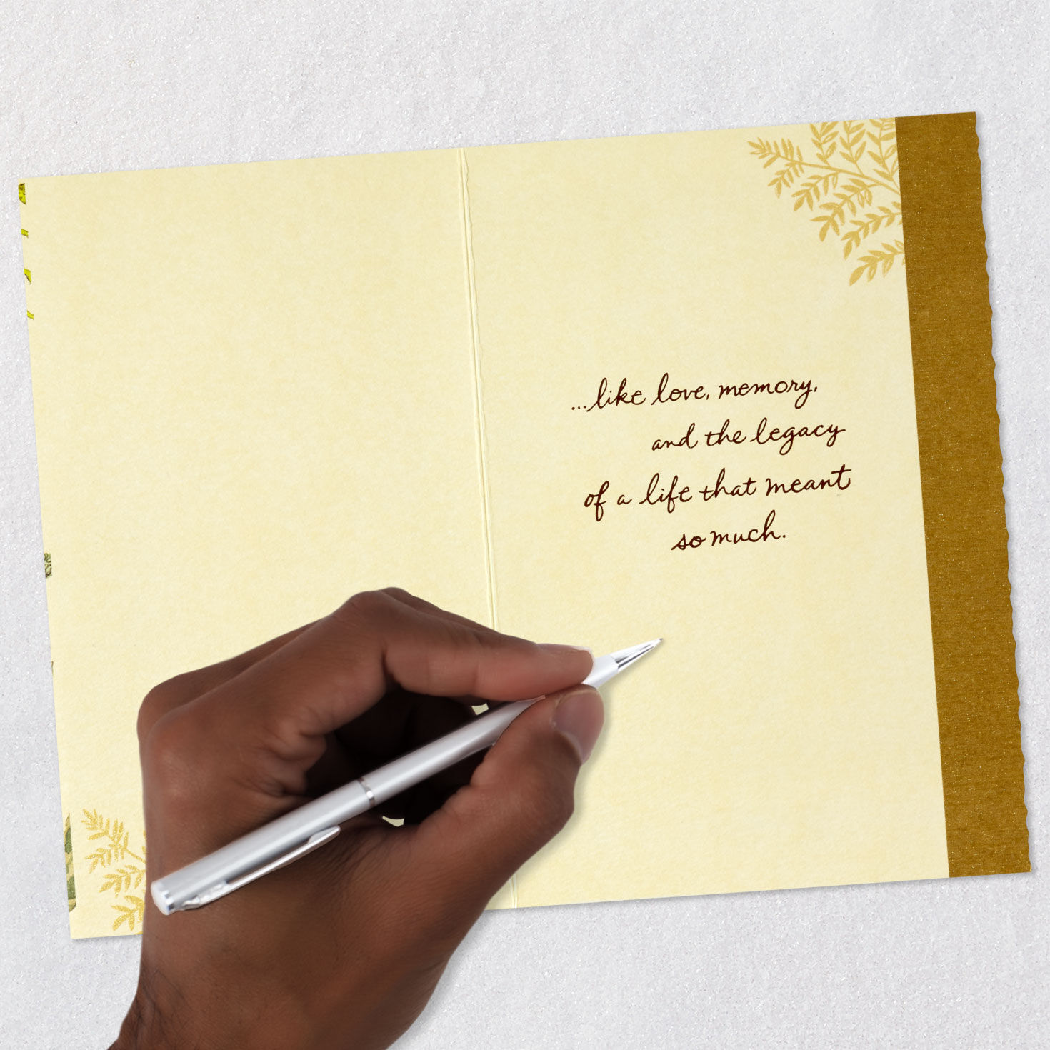 Their Love and Legacy Will Never End Sympathy Card - Greeting Cards ...