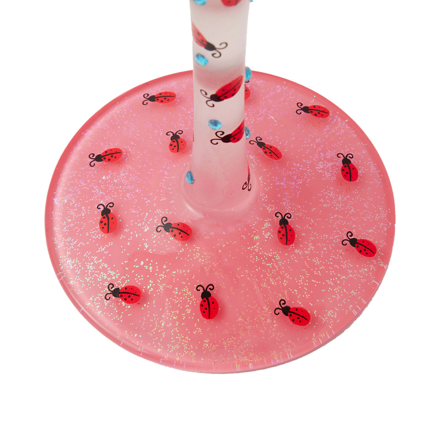 Lolita Ladybird Handpainted Wine Glass, 15 oz. - Wine Glasses | Hallmark