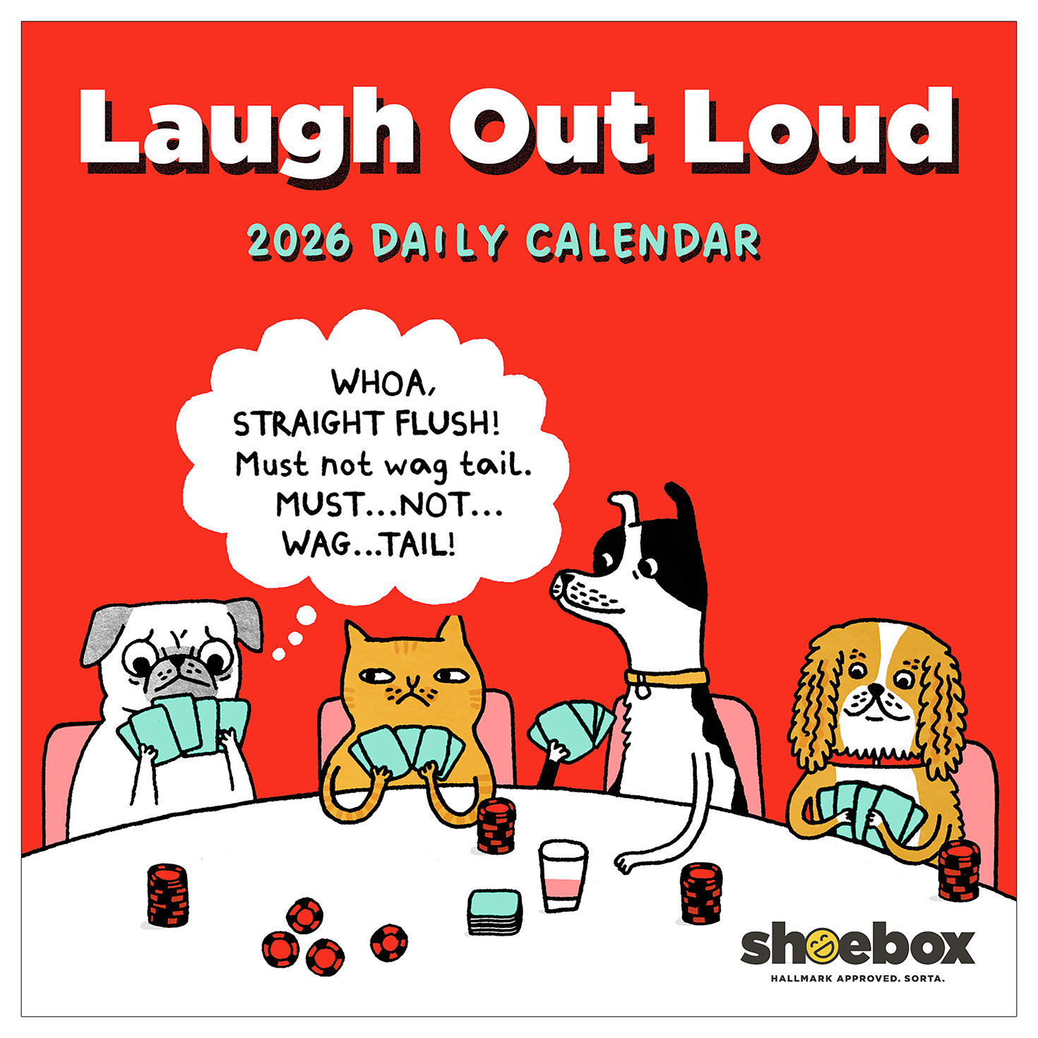 Time Factory Hallmark Shoebox Laugh Out Loud 2026 Daily Desktop ...