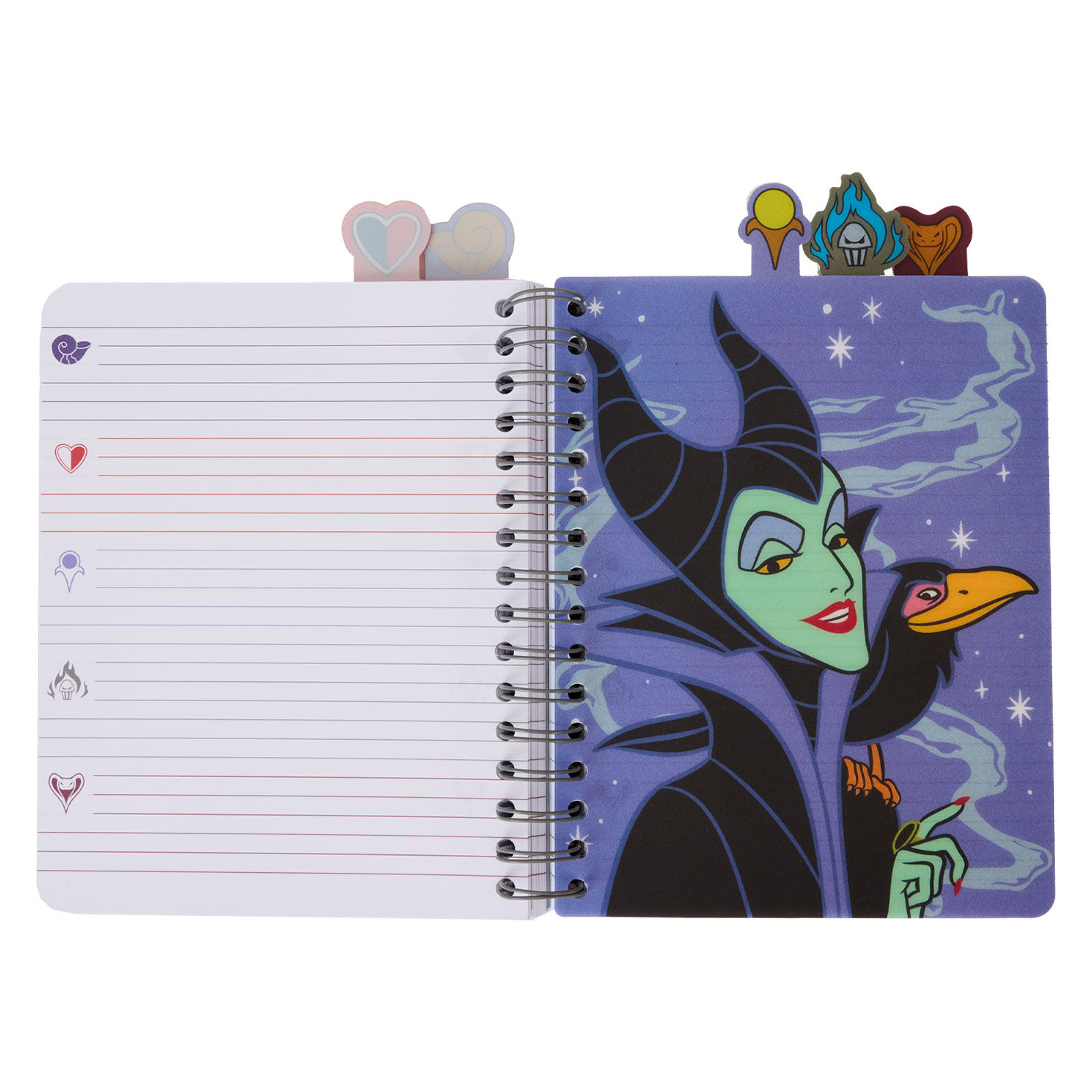 Loungefly Disney Villains Tabbed Journal - Notebooks & Journals | Hallmark