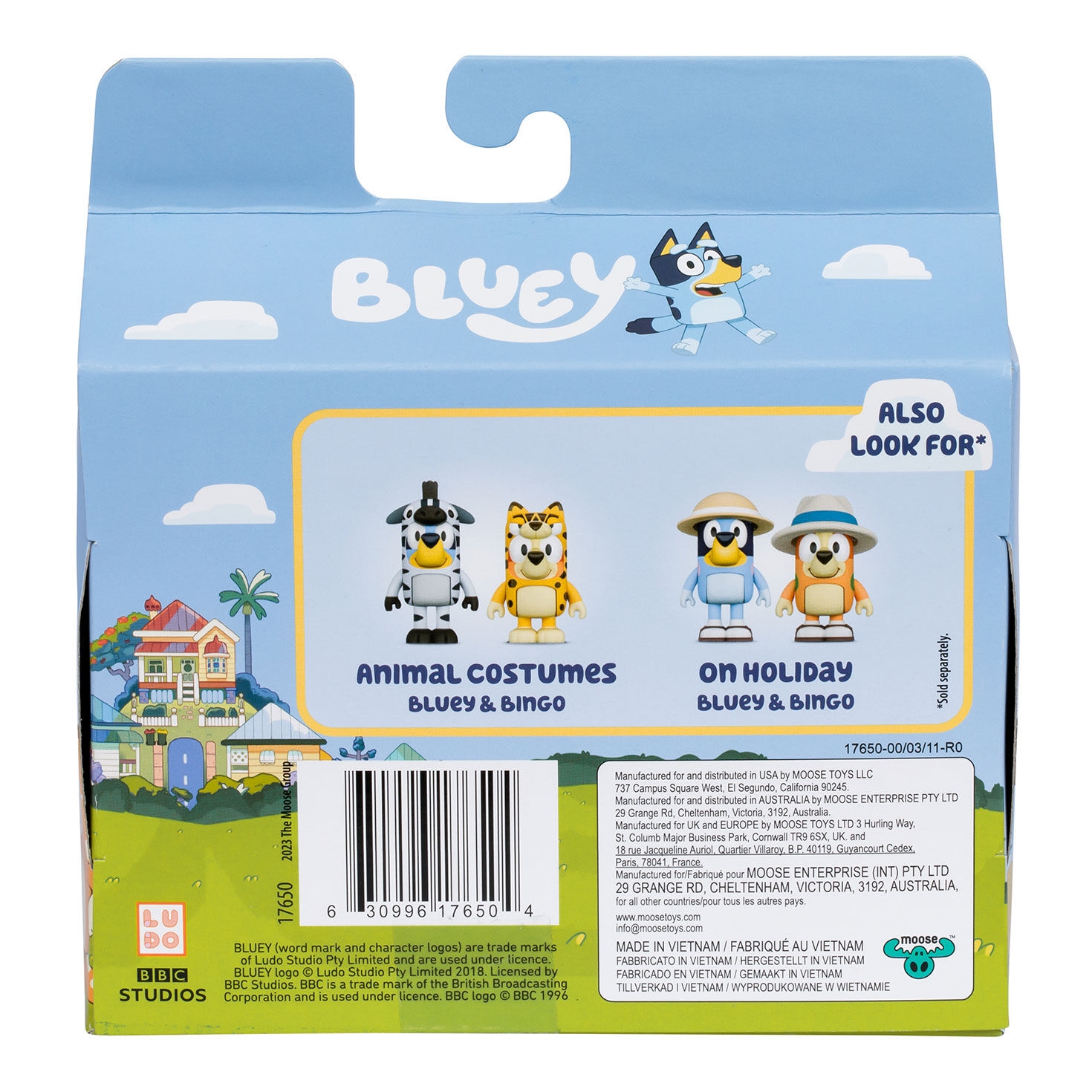 Bluey and Granddad Go Fishing Play Figures, Set of 2 - Kids Toys | Hallmark
