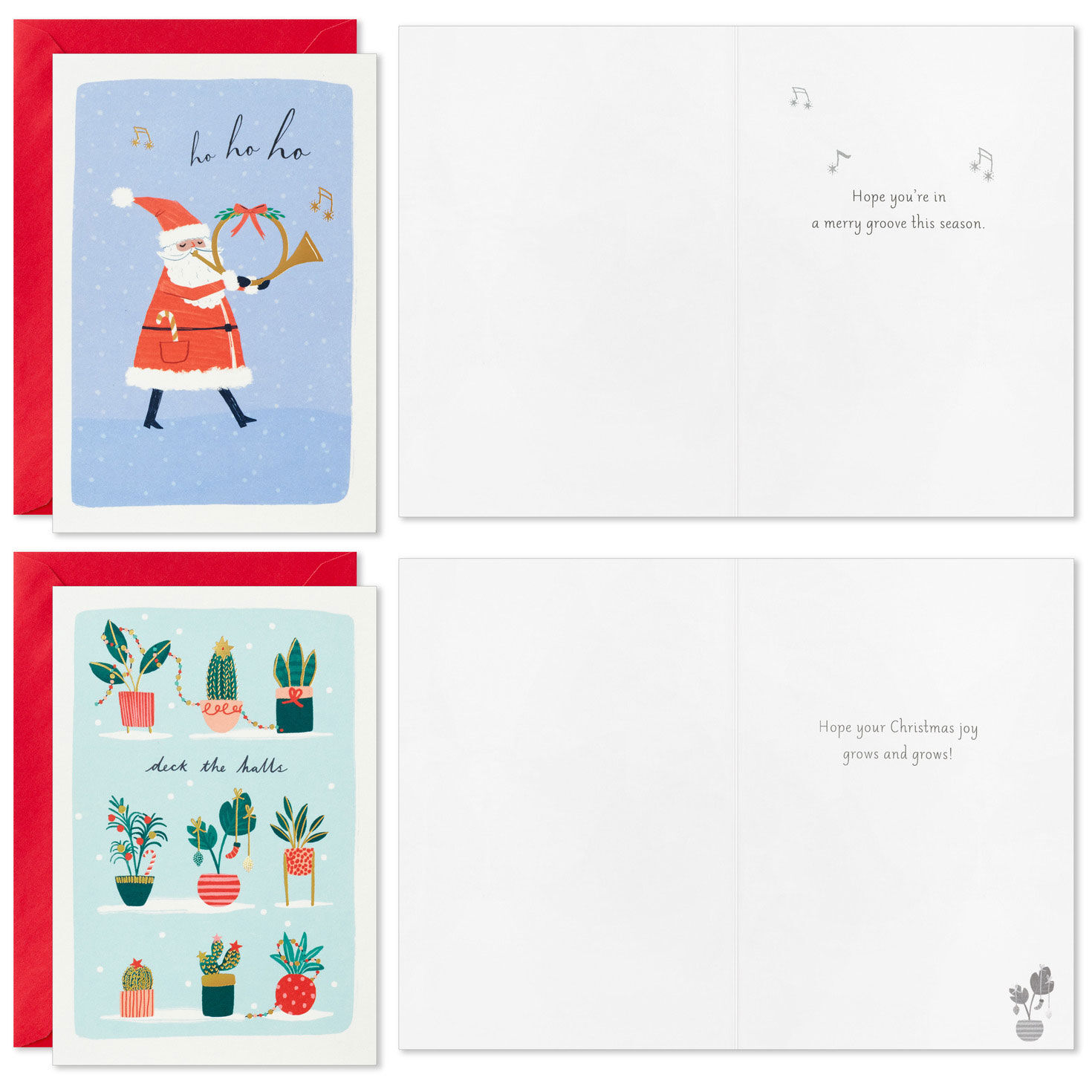 Festive Fun Boxed Christmas Cards Assortment, Pack of 24 - Boxed Cards ...