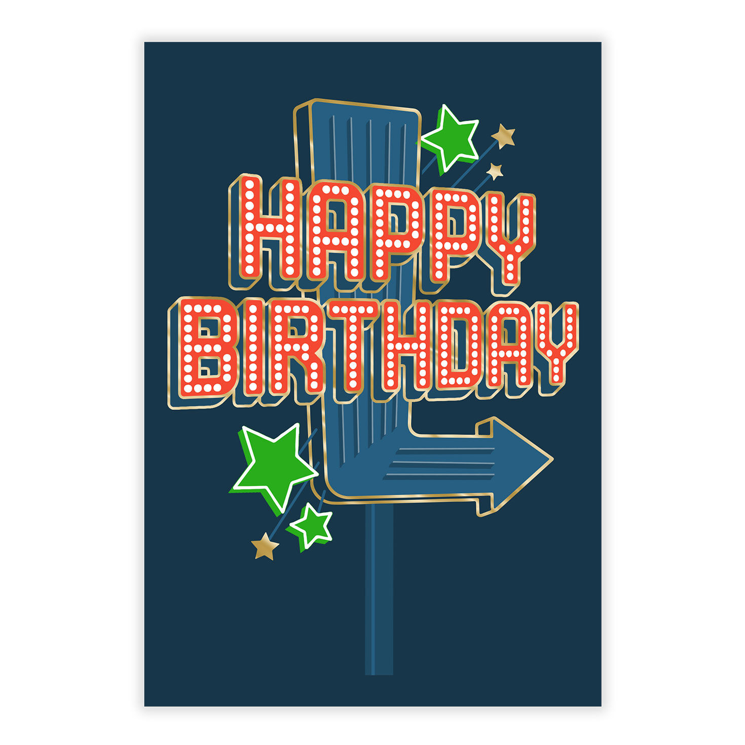 Retro Neon Sign Birthday eCard - eCards | Hallmark
