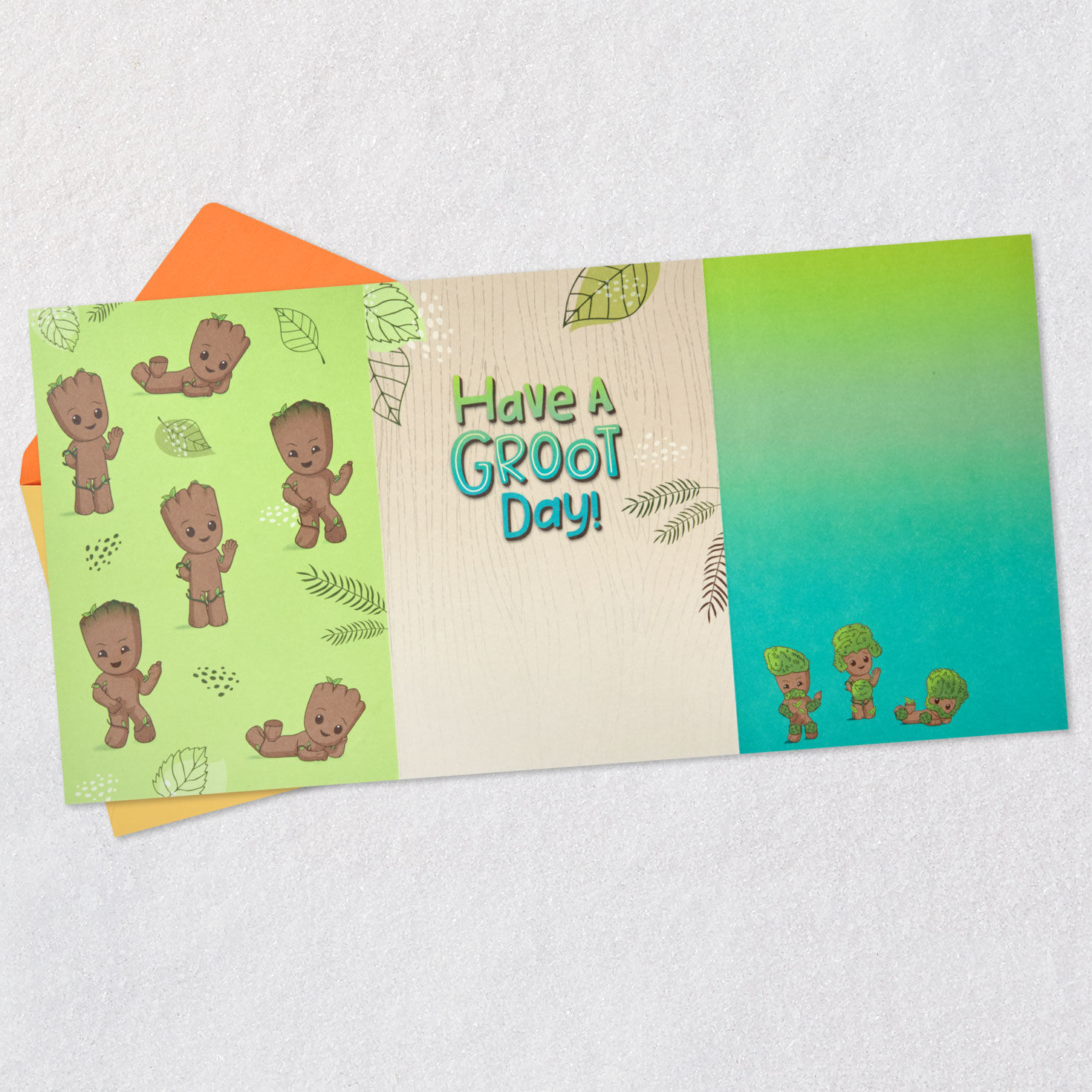 Marvel Guardians of the Galaxy Groot Birthday Card for Kid With ...