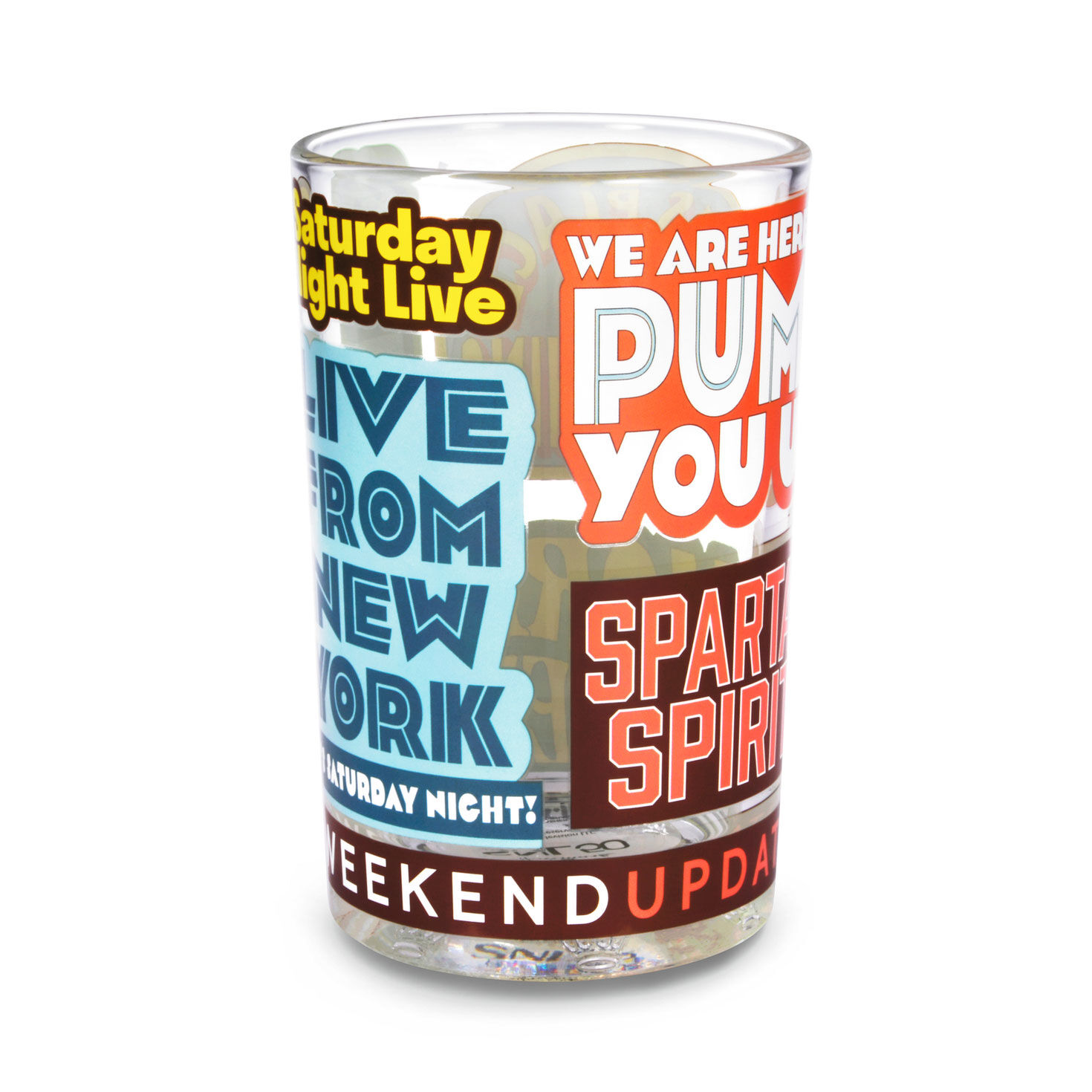 SNL Best of SNL Slogans Collectible Drinking Glass, 13.5 oz ...