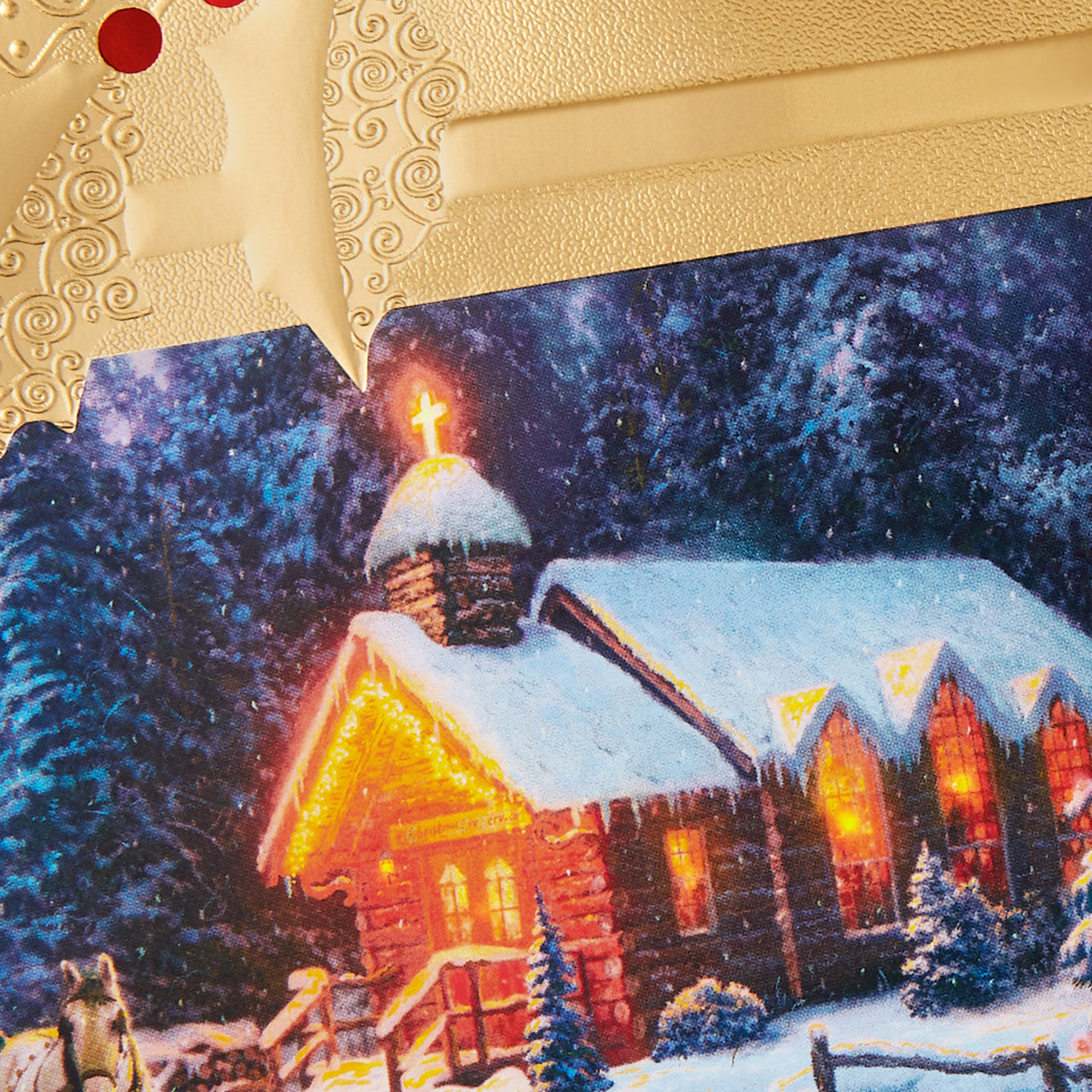 thomas kinkade christmas coloring book