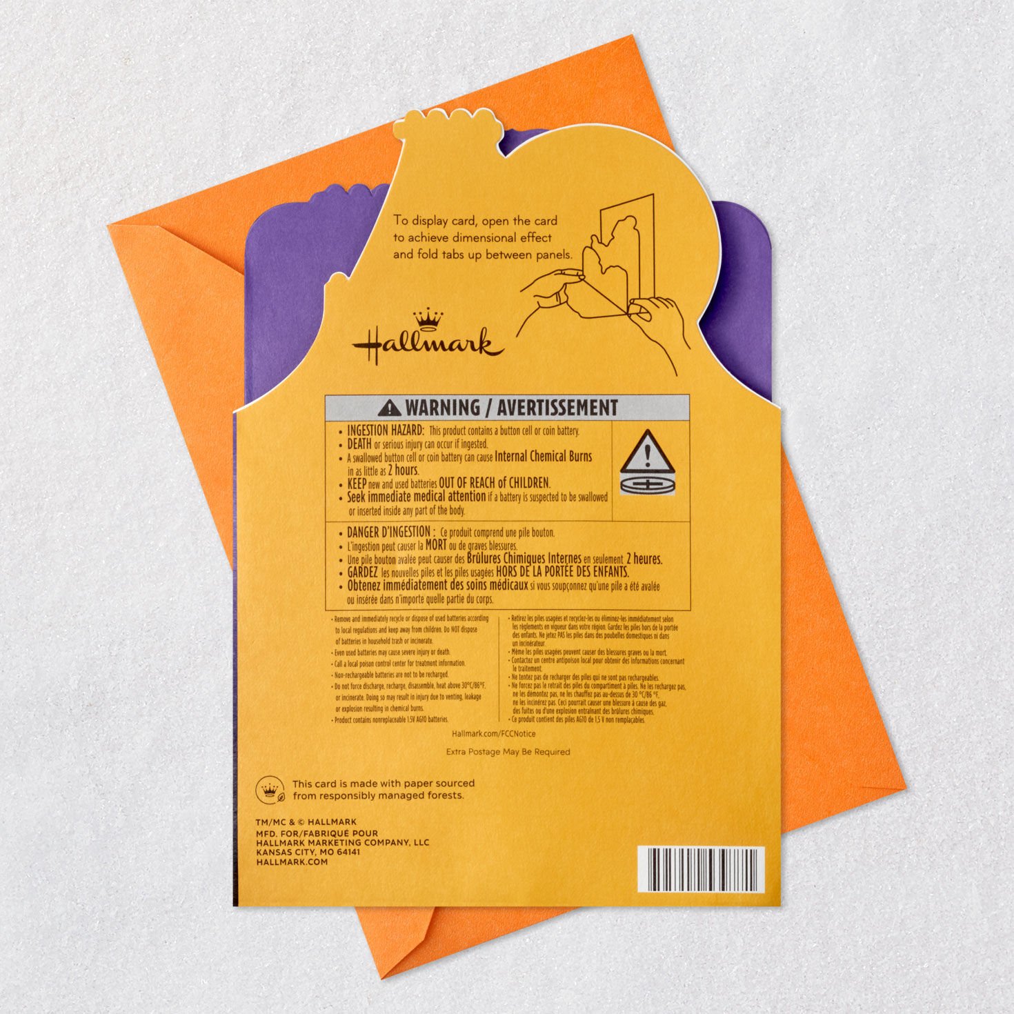 Dancing Skeleton Musical Pop-Up Halloween Card With Light - Greeting ...