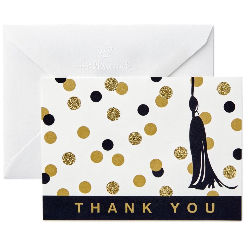 graduation-dot-and-tassel-thank-you-notes-box-of-20-note-cards