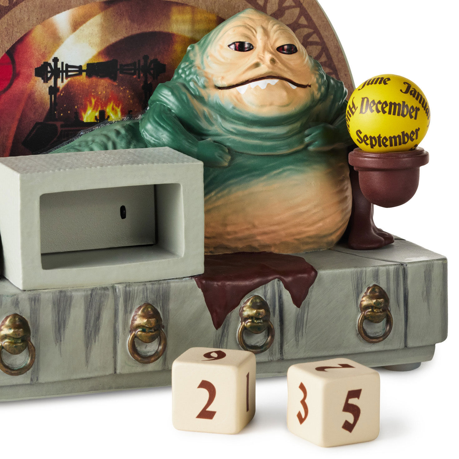 Star Wars™ Jabba the Hutt™ Perpetual Calendar With Sound - Calendars ...