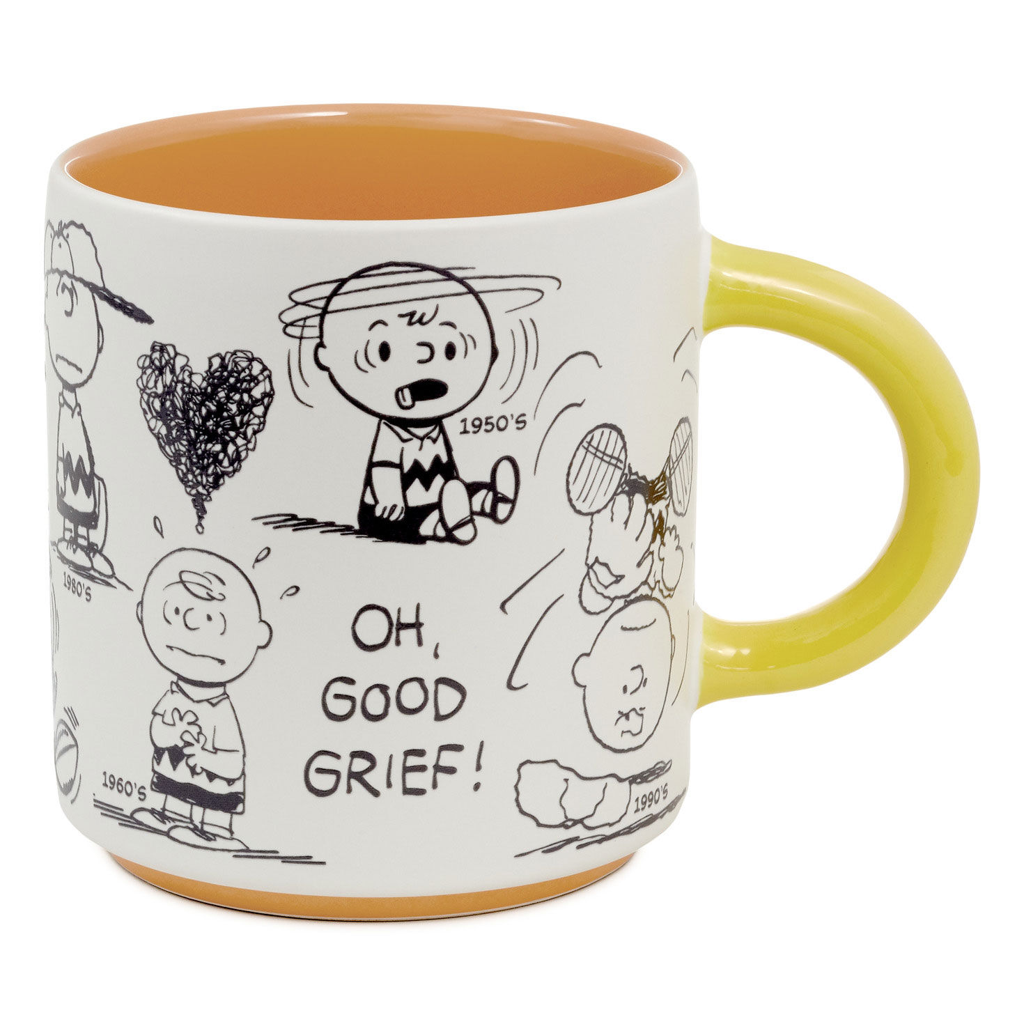 Peanuts® 75th Anniversary Charlie Brown Through the Decades Mug, 17.5 ...