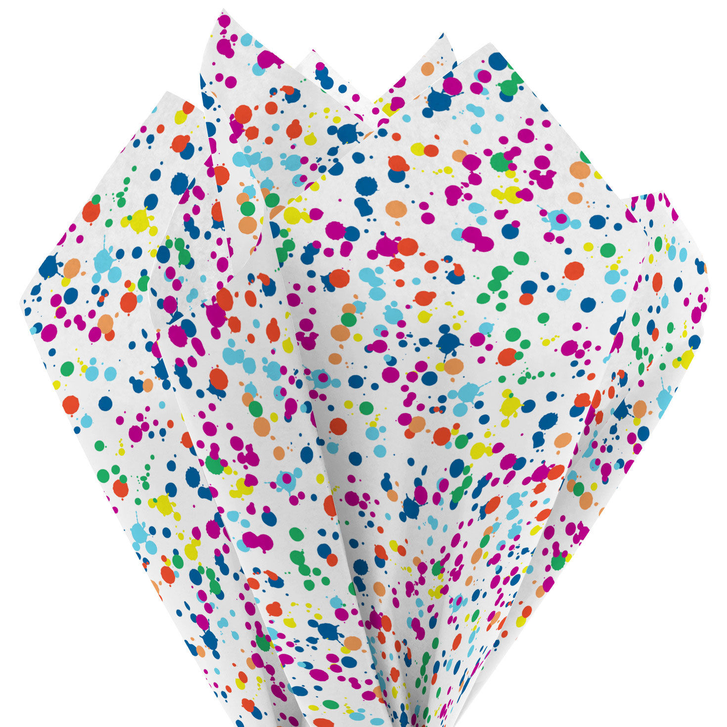 Colorful Paint Dot Confetti Tissue Paper, 6 Sheets - Tissue | Hallmark