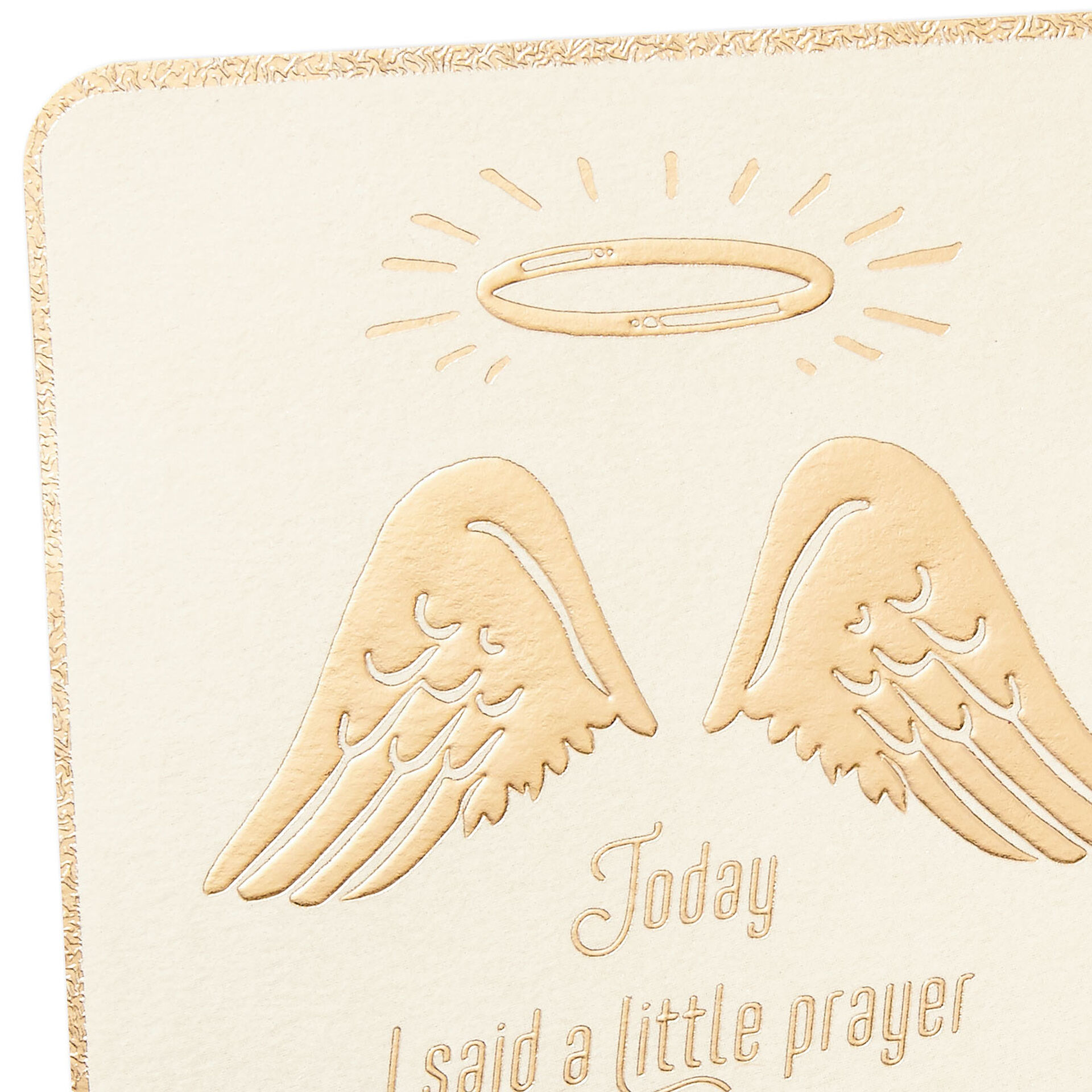 Guardian Angel Wishes Thinking of You Card - Greeting Cards - Hallmark