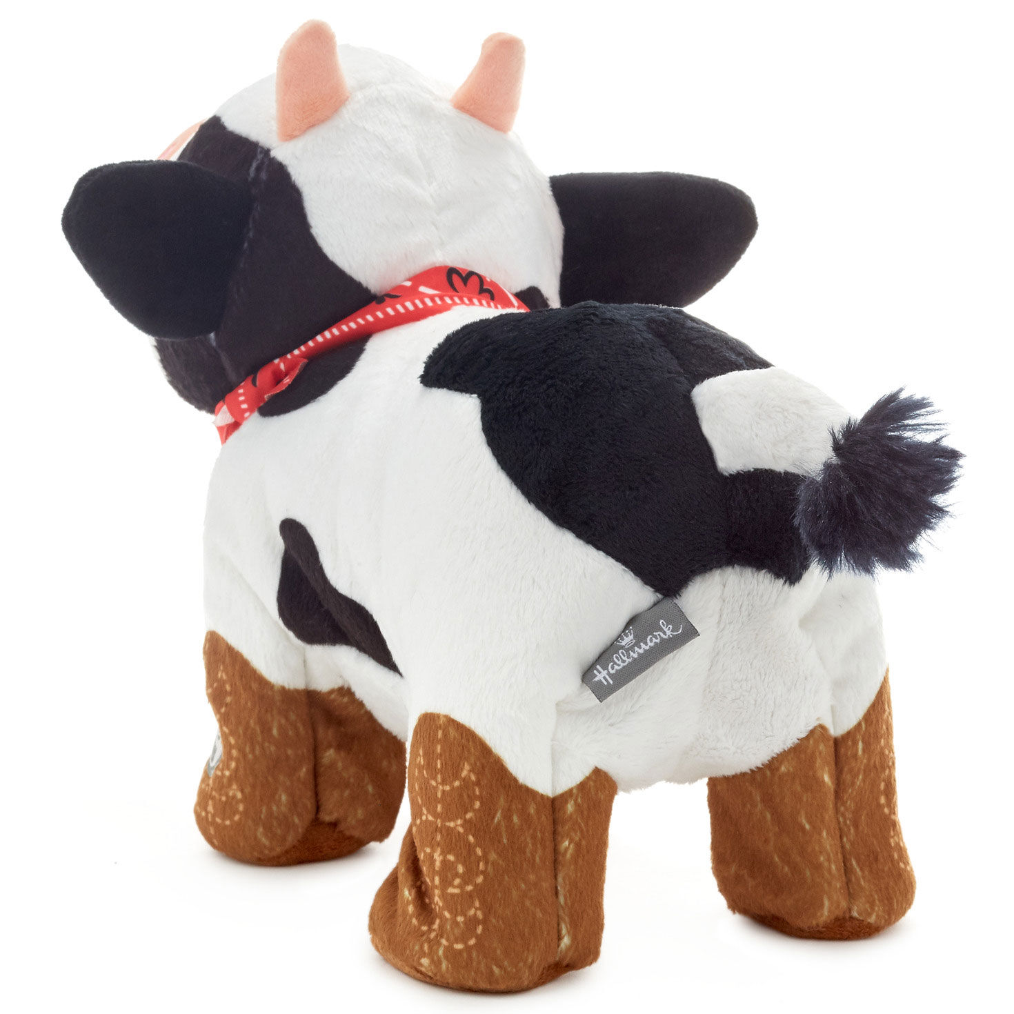 Spotted Cow in Boots Plush With Sound and Motion, 9" - Interactive ...