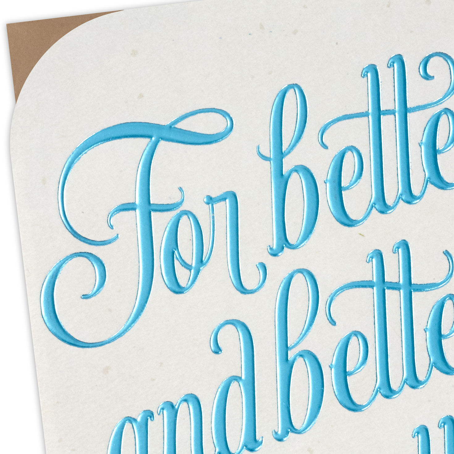 For Better and Better and Better Anniversary Card for Couple - Greeting ...