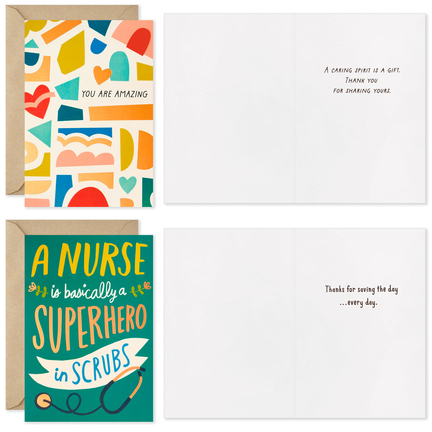 Nurse Appreciation Boxed Thank-You Cards Assortment, Pack of 16 - Boxed ...