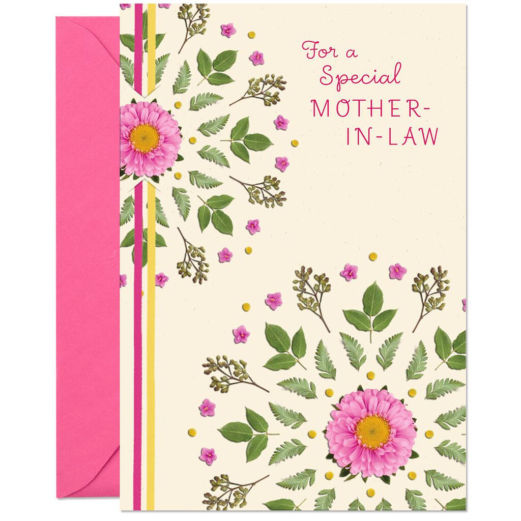 Mother In Law Birthday Card Mother In Law Birthday Card