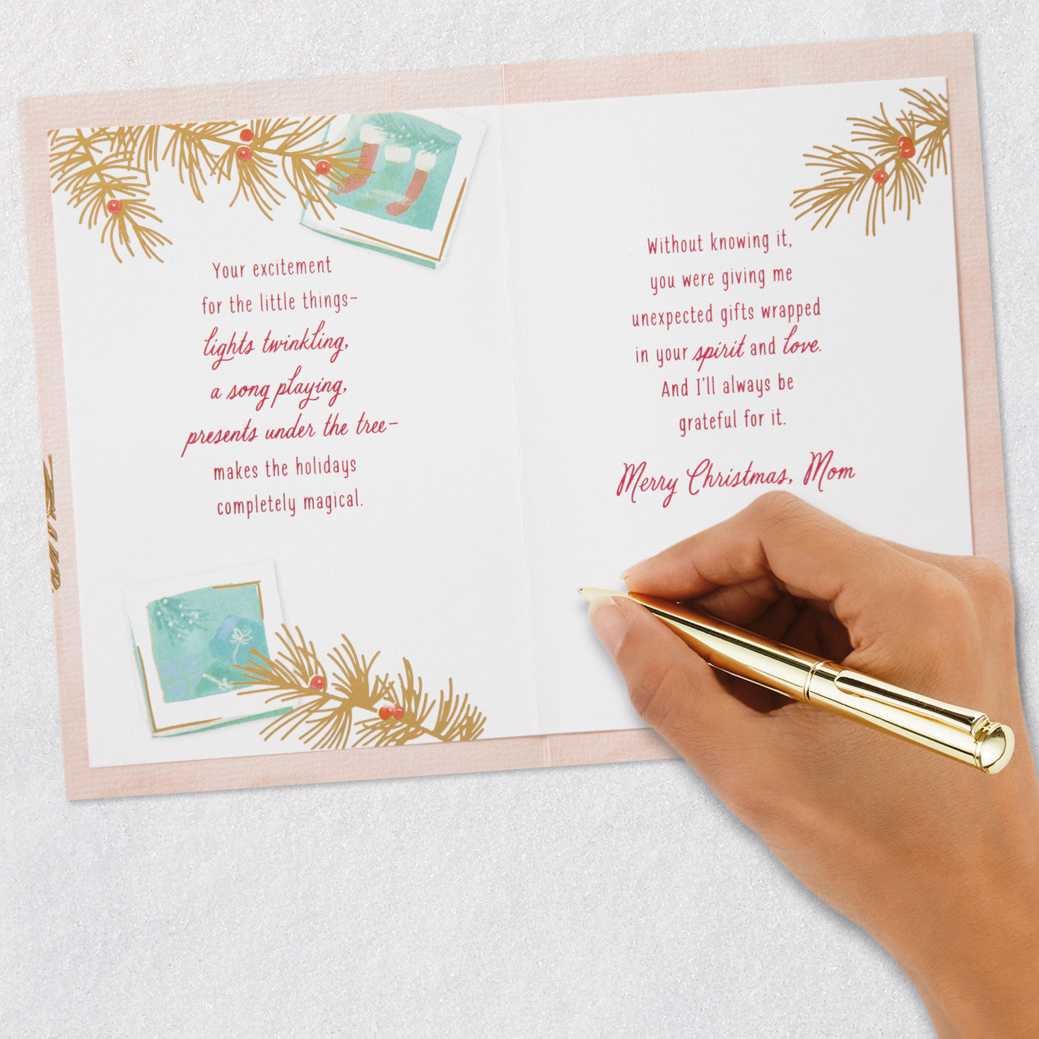 You Make the Holidays Magical Christmas Card for Mom - Greeting Cards ...