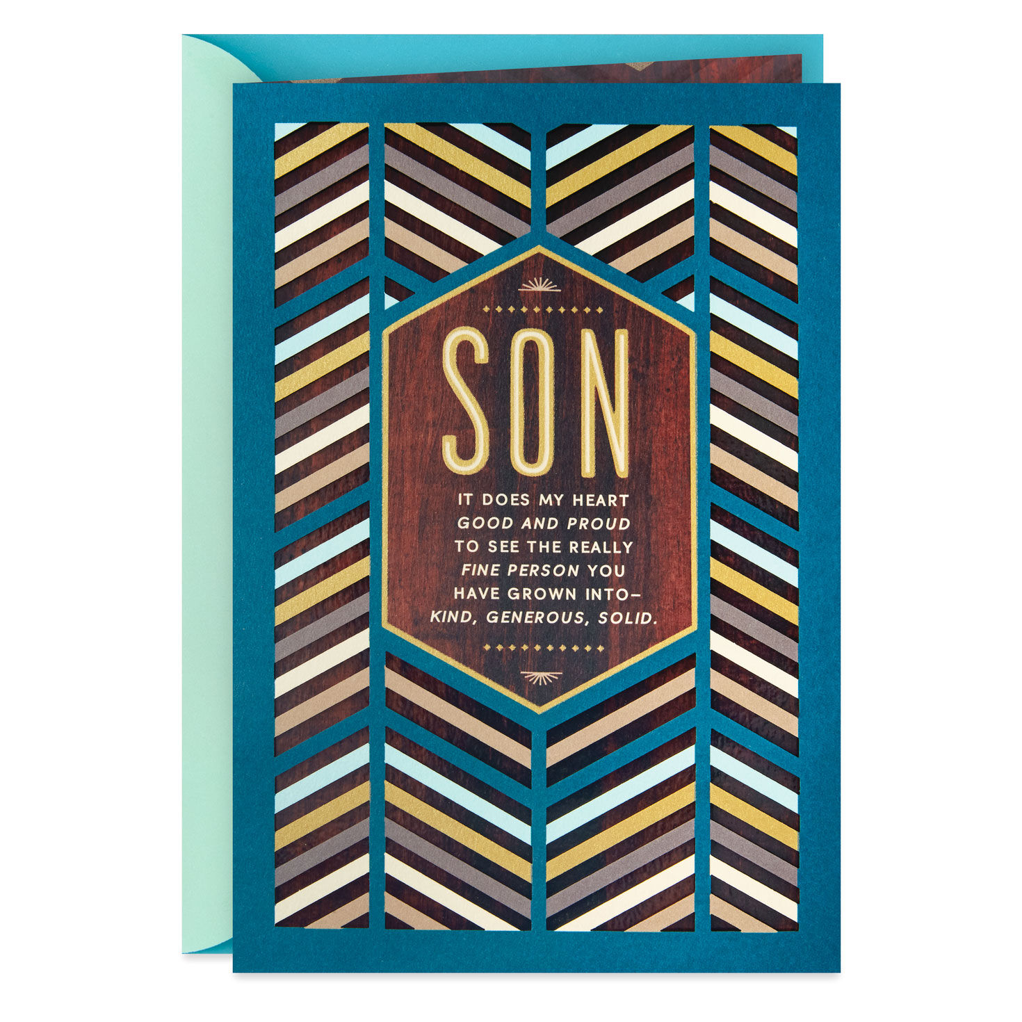 Proud of the Person You've Become Birthday Card for Son - Greeting ...