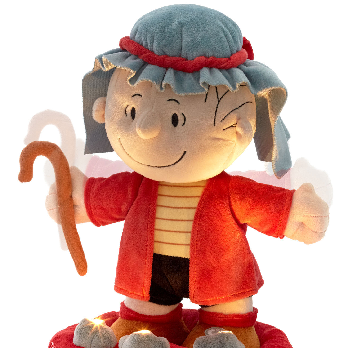 Peanuts® Linus in Shepherd Costume Plush With Sound, Motion and Light ...