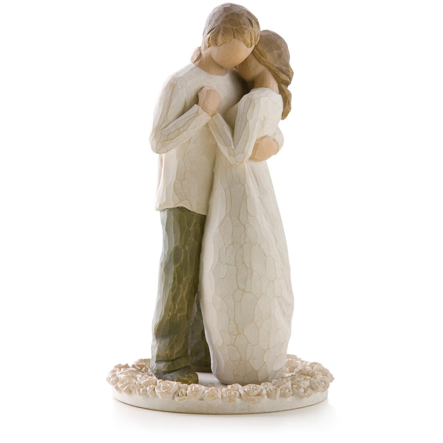 Willow Tree® Promise Wedding Engagement Love Figurine & Wedding Cake ...