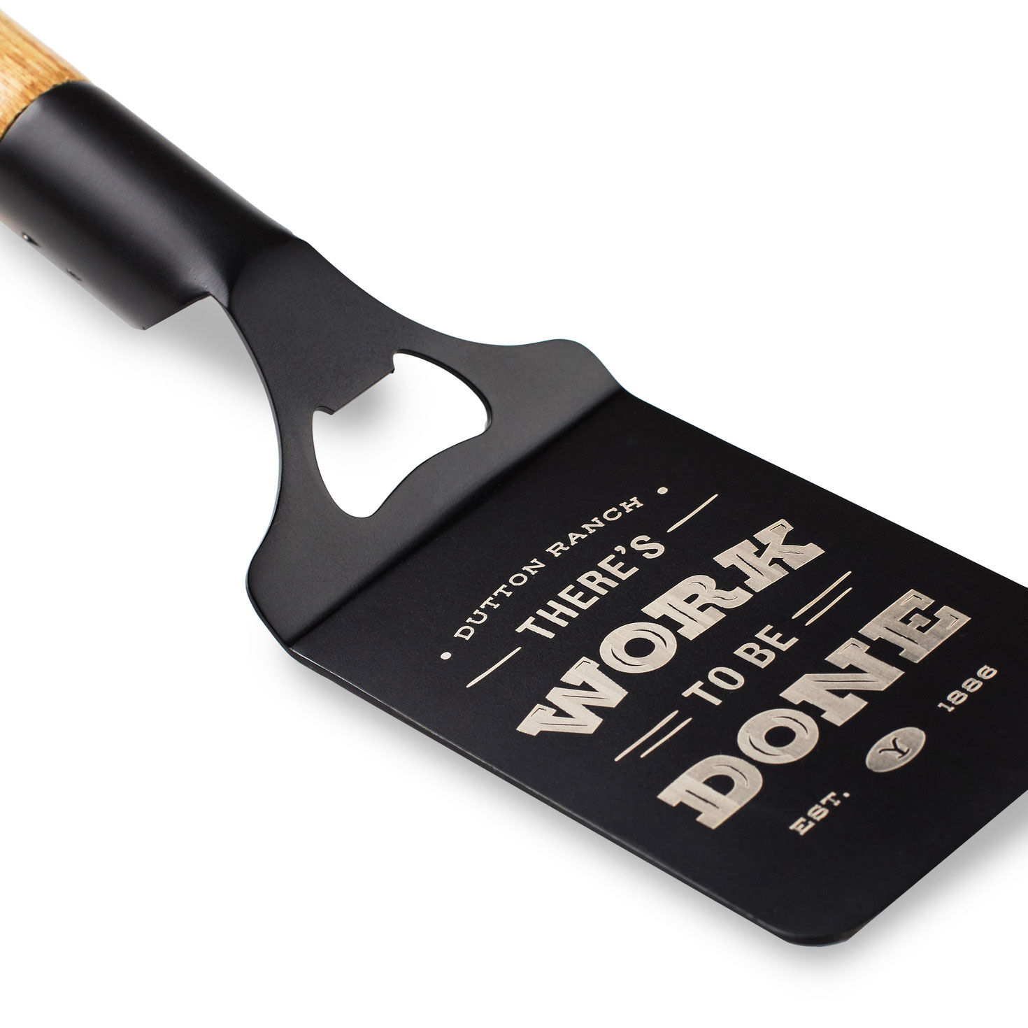 Yellowstone Work to Be Done Spatula and Branding Iron Grill Set ...