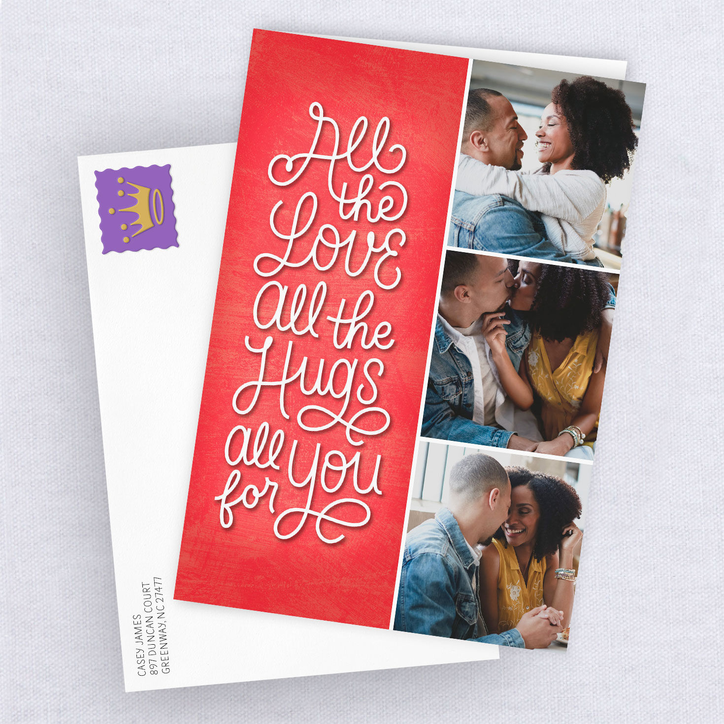 Personalized All For You Love Photo Card - Greeting Cards | Hallmark