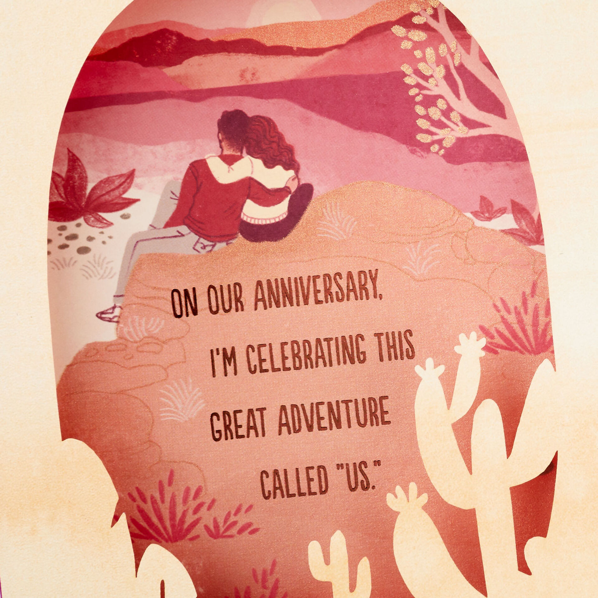 Celebrating Our Great Adventure Anniversary Card for Him - Greeting ...