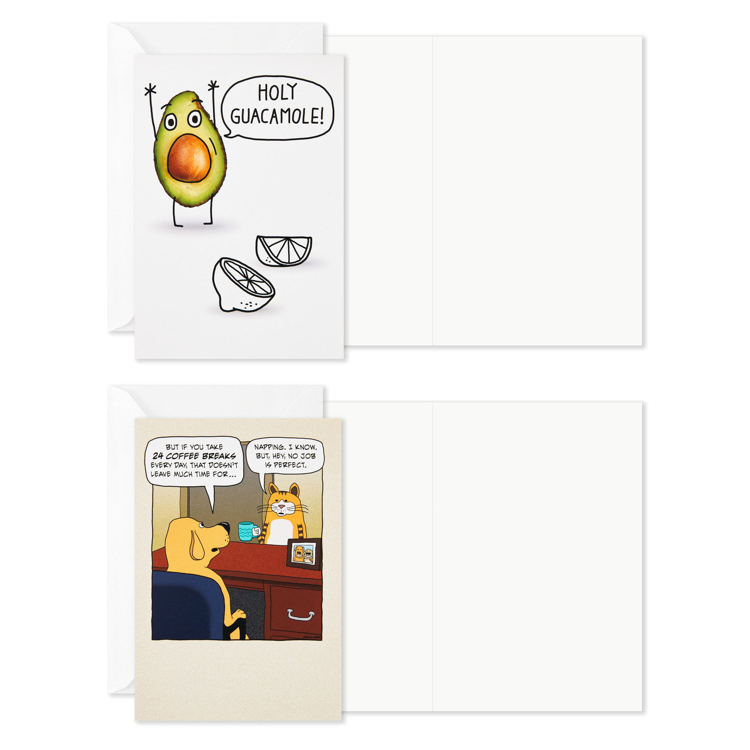 Funny All-Occasion Boxed Blank Cards Assortment, Pack of 12 - Boxed ...
